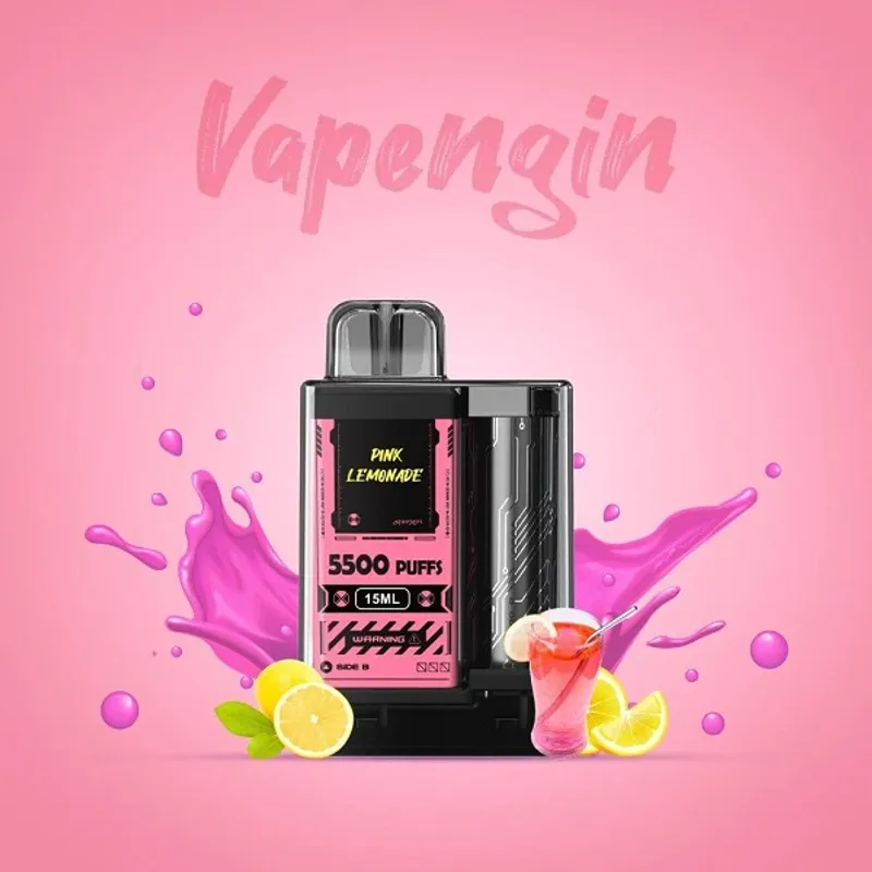 Get Refreshed with Vapengin Pink Lemonade - 5500 Puffs | Vapesoko Nairobi