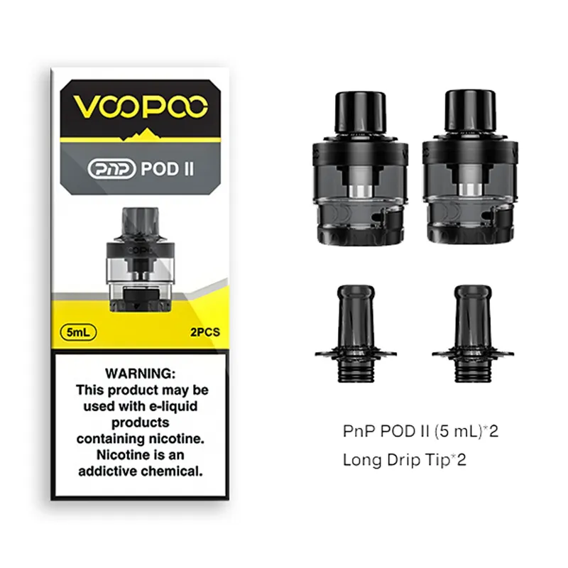 VooPoo PnP II Replacement Pod 5ml | Vape Accessory - Vapesoko Nairobi ...