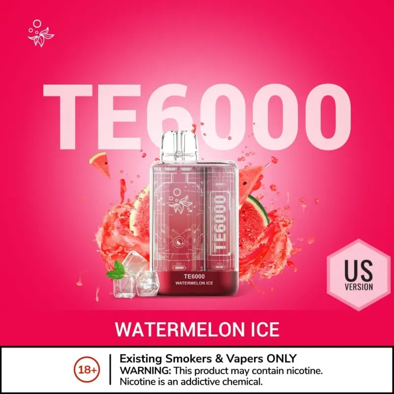 Watermelon Ice Elf Bar TE6000 Disposable Vape | 6000 Puffs - Vapesoko ...