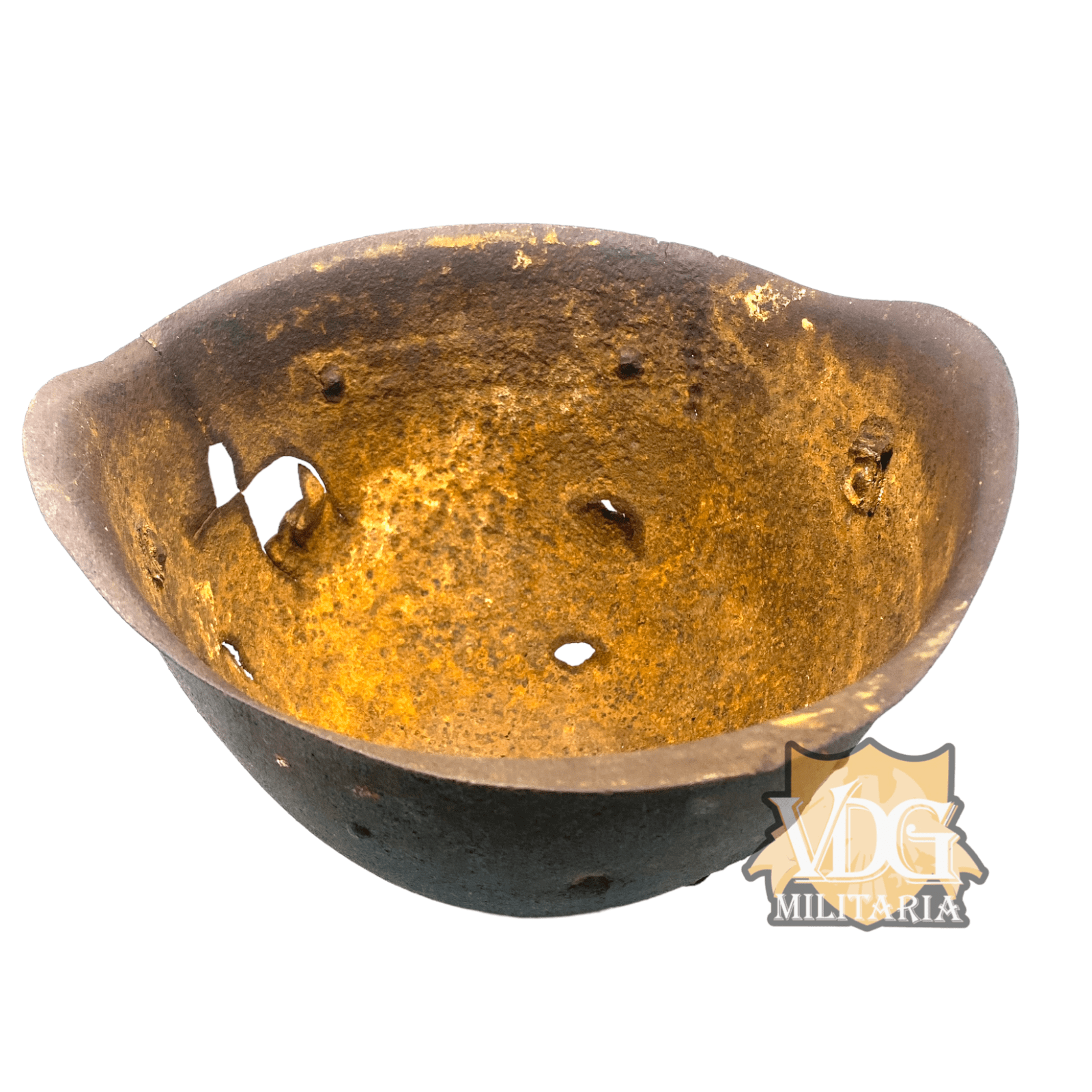 WW2 Soviet Red Army Relic SSH-40 Helmet Shell with Bullet Holes | VDG ...