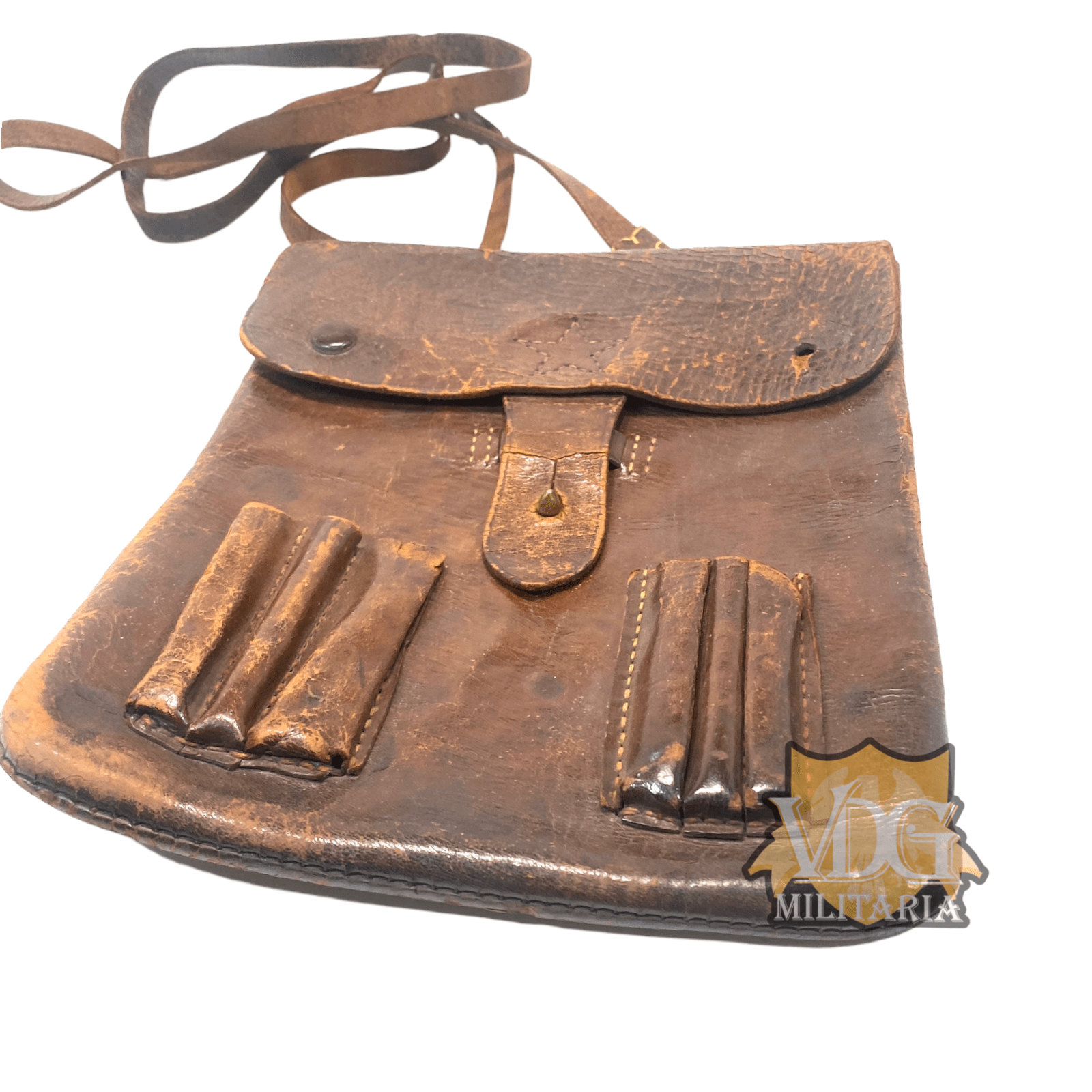 WW2 Imperial Japanese Army Officers Leather Map Case with Strap | VDG ...