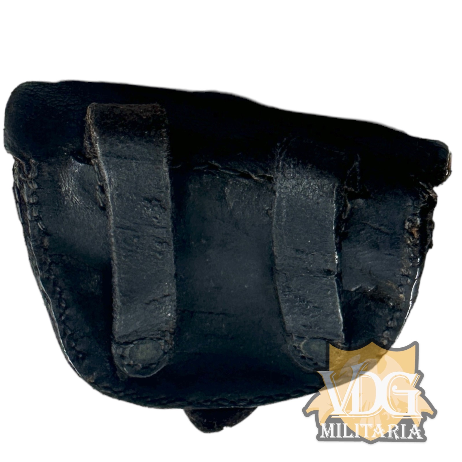 US Civil War Leather Percussion Cap Box-C.S. Storms, NY Mfg. | VDG ...