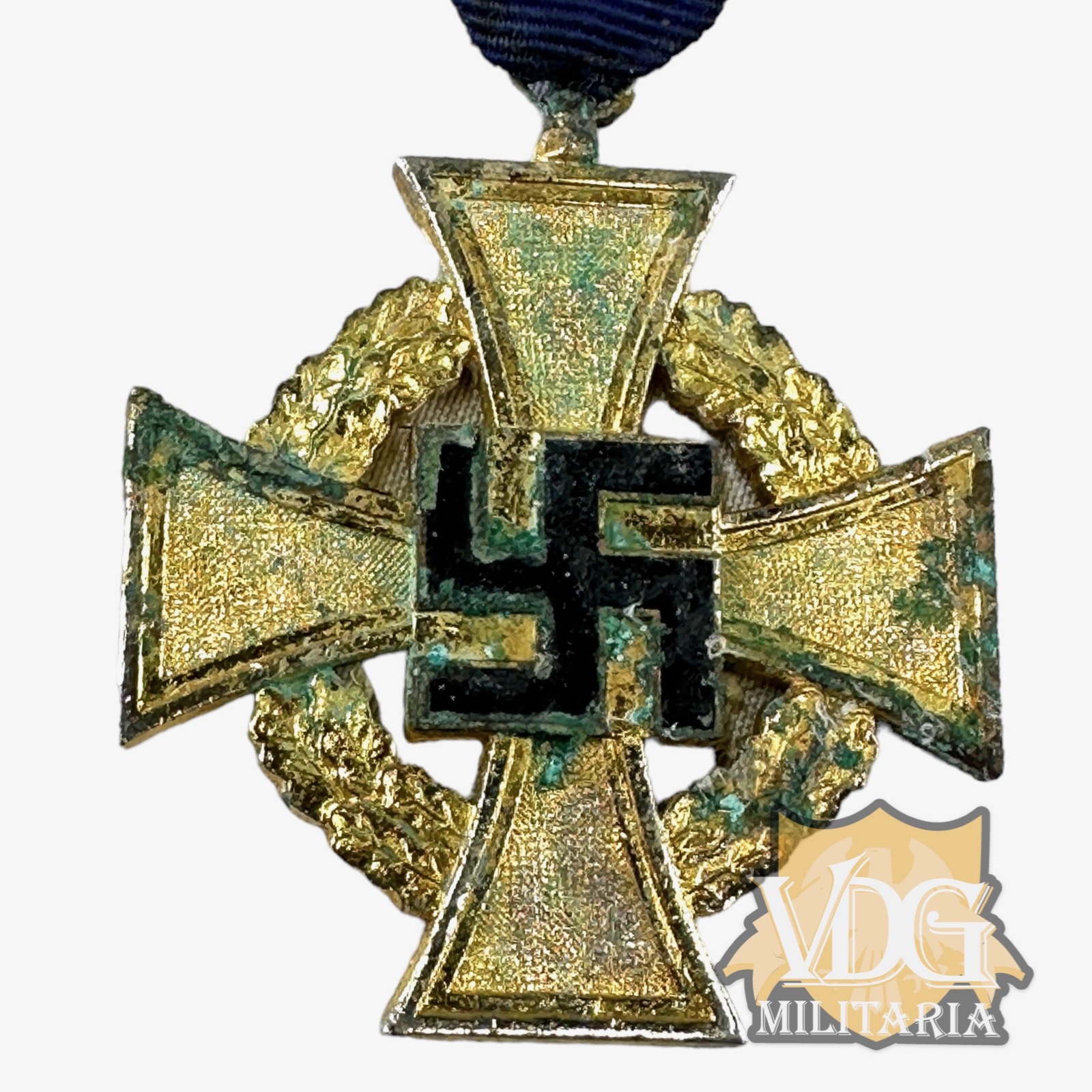 WW2 German Civil Long Service Medal in Gold | VDG Militaria