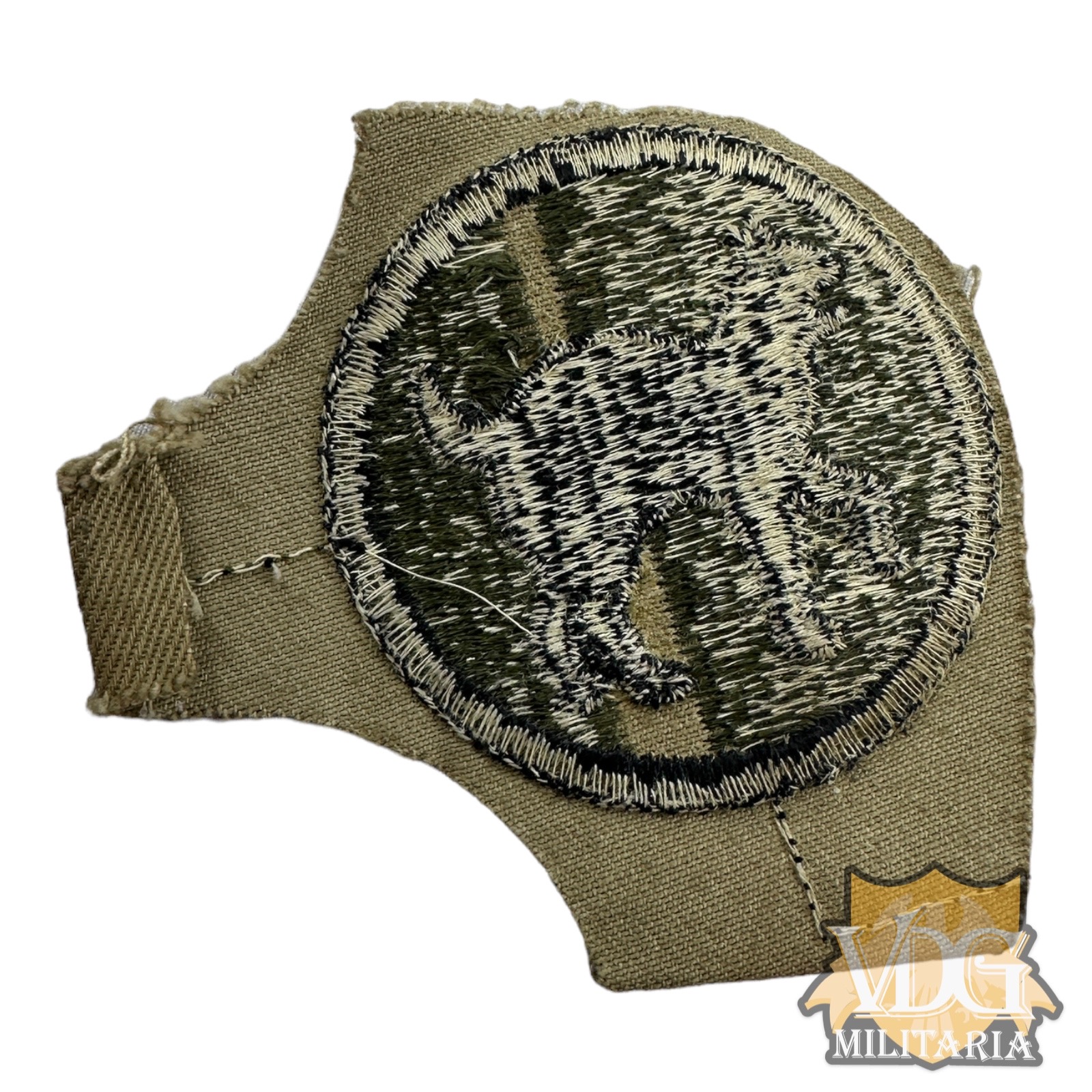 WW2 US Army 81st Infantry Division Cut Off Patch Error Insignia SSI ...
