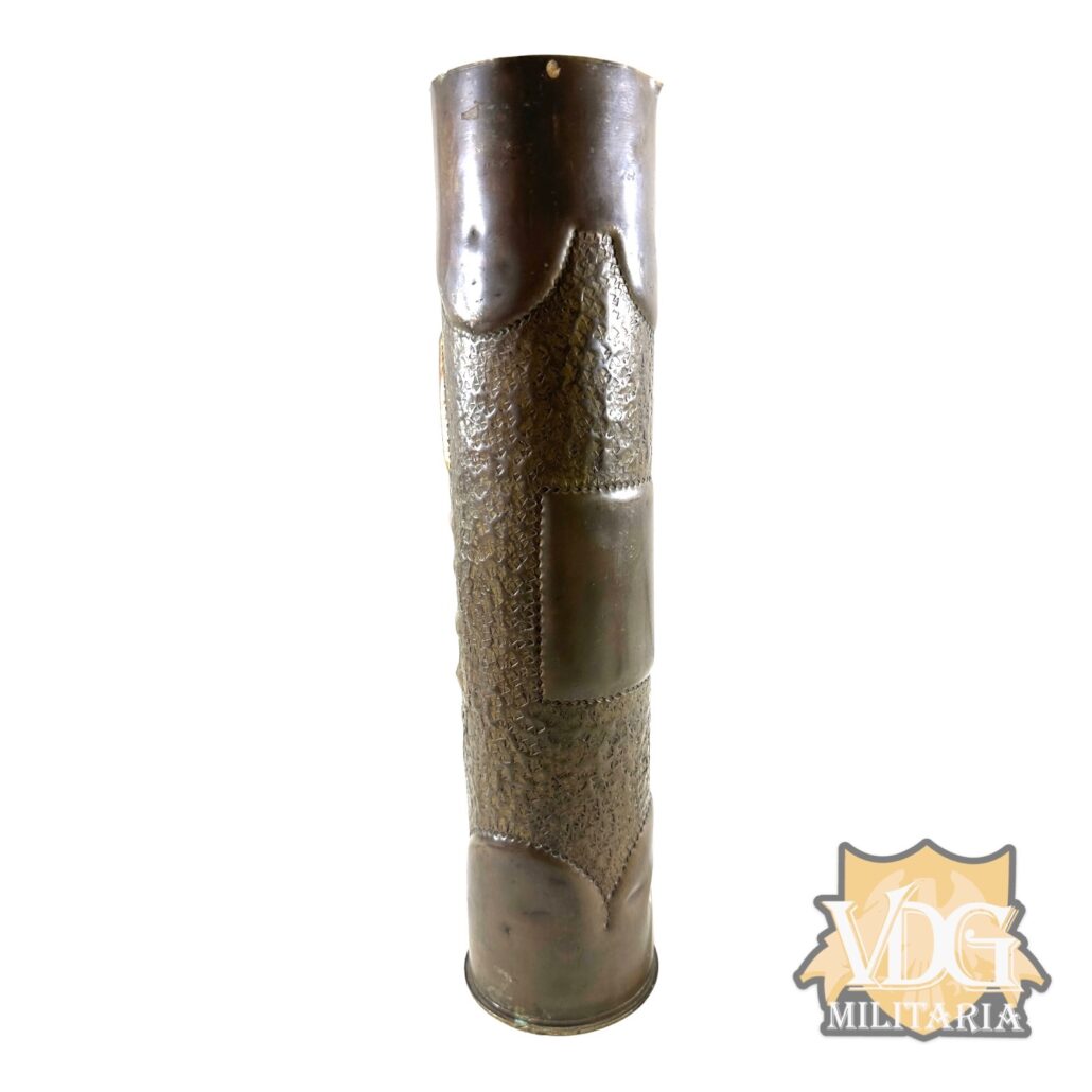 WW1 US AEF Trench Art 75mm Scovill Shell | VDG Militaria