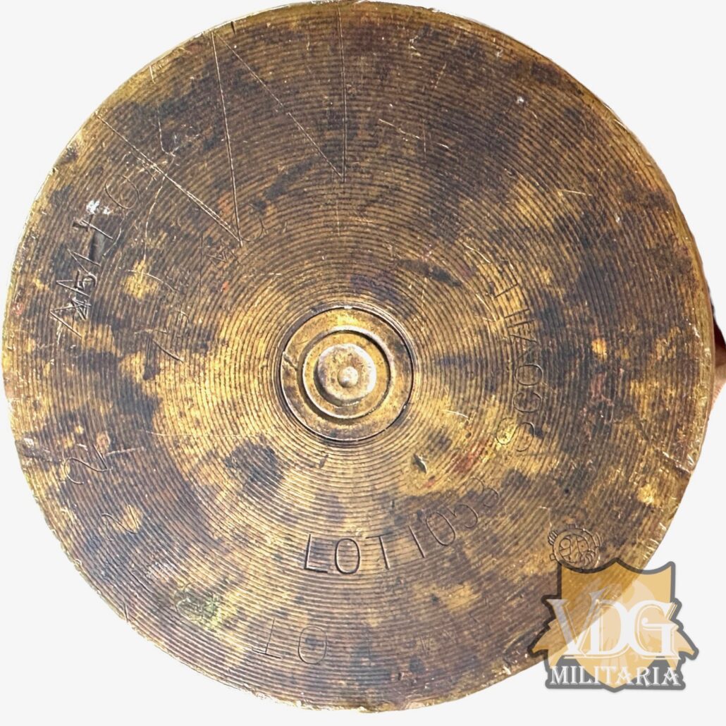 WW1 US AEF Trench Art 75mm Scovill Shell | VDG Militaria