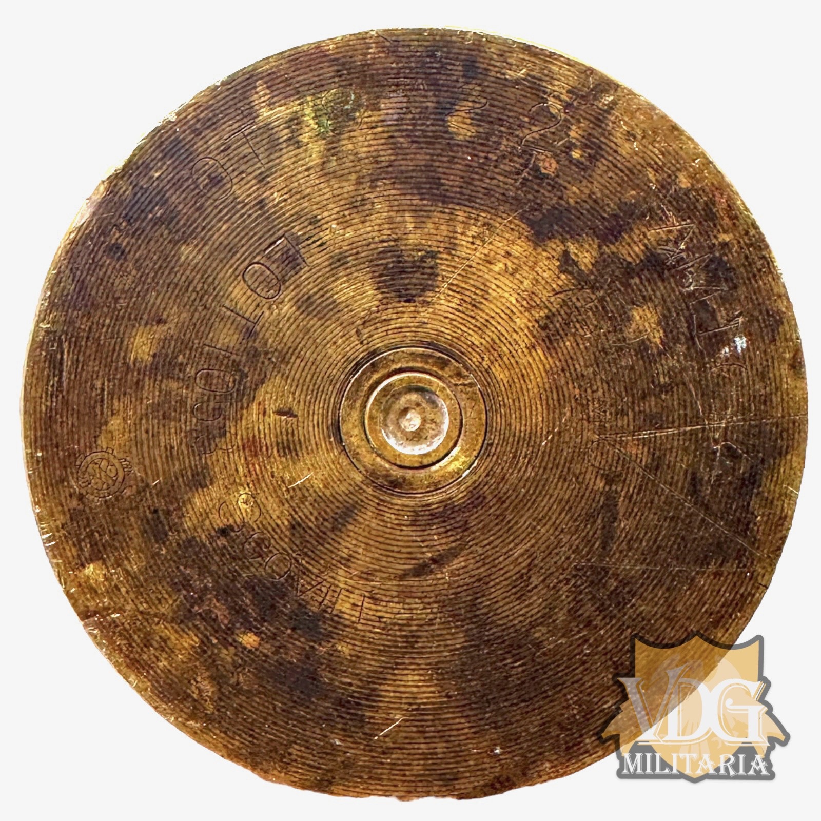 WW1 US AEF Trench Art 75mm Scovill Shell | VDG Militaria