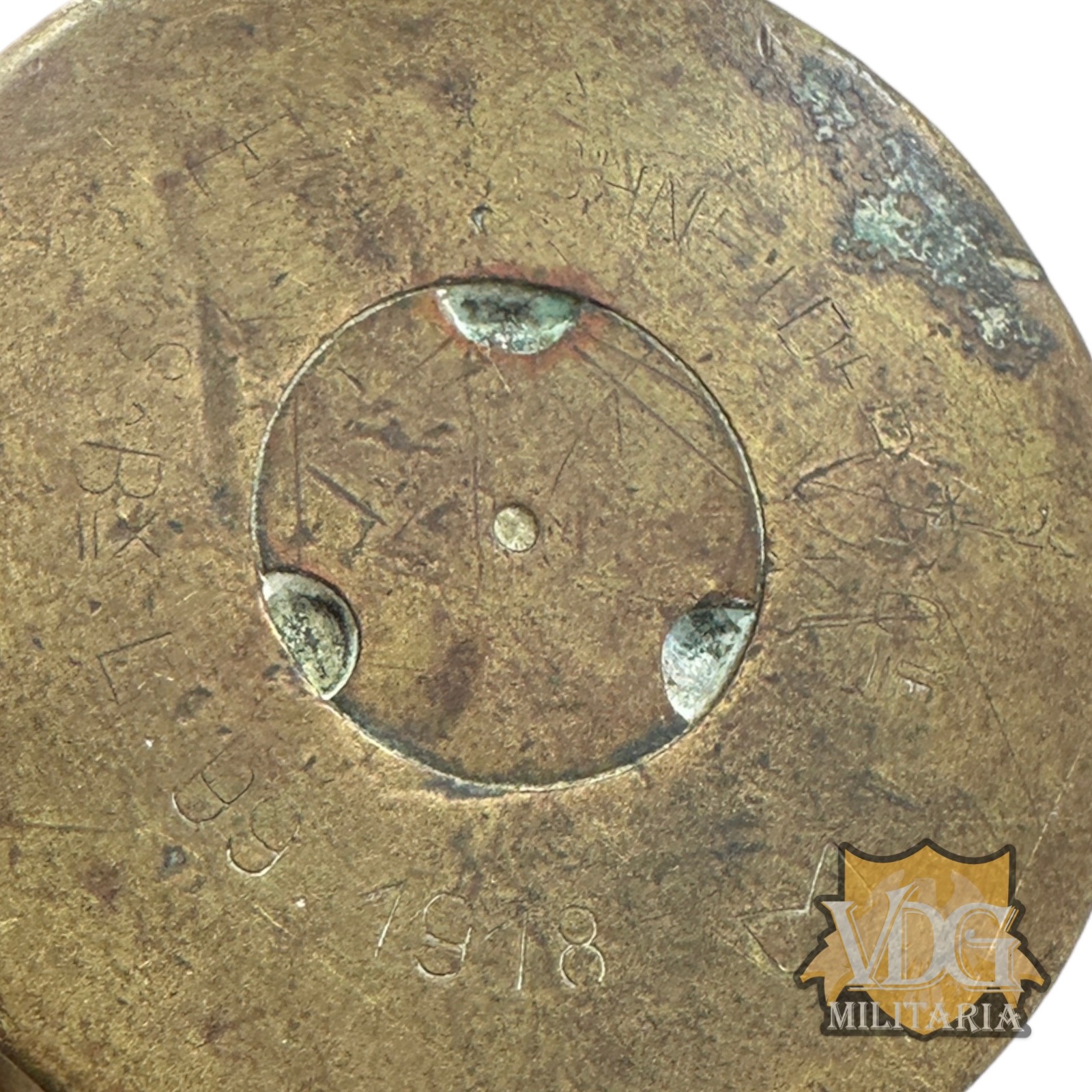 WW1 US Trench Art 1918 Dated Shell | VDG Militaria