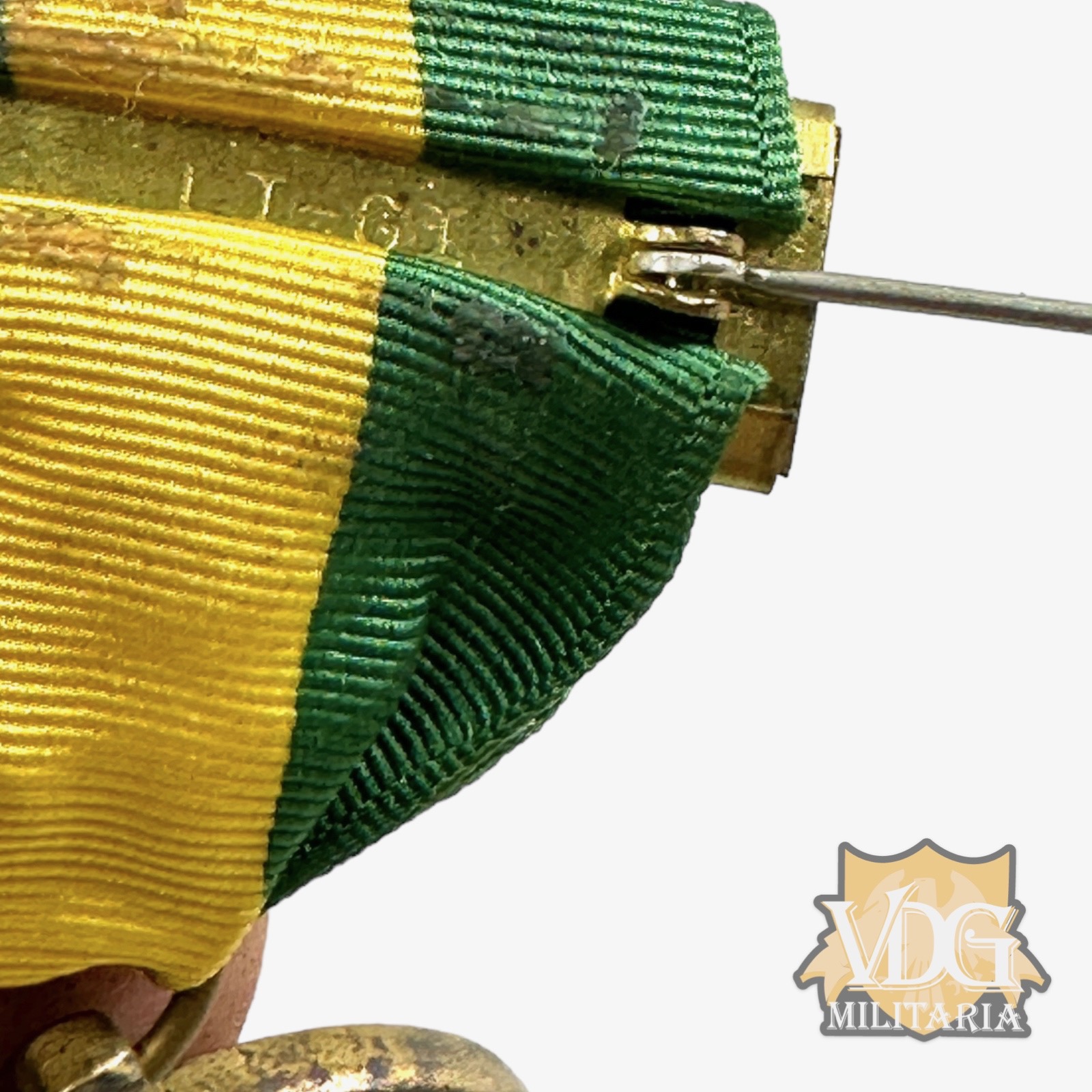 US Mexican Border Service Medal, LI-GI Crimp Brooch Restrike | VDG ...