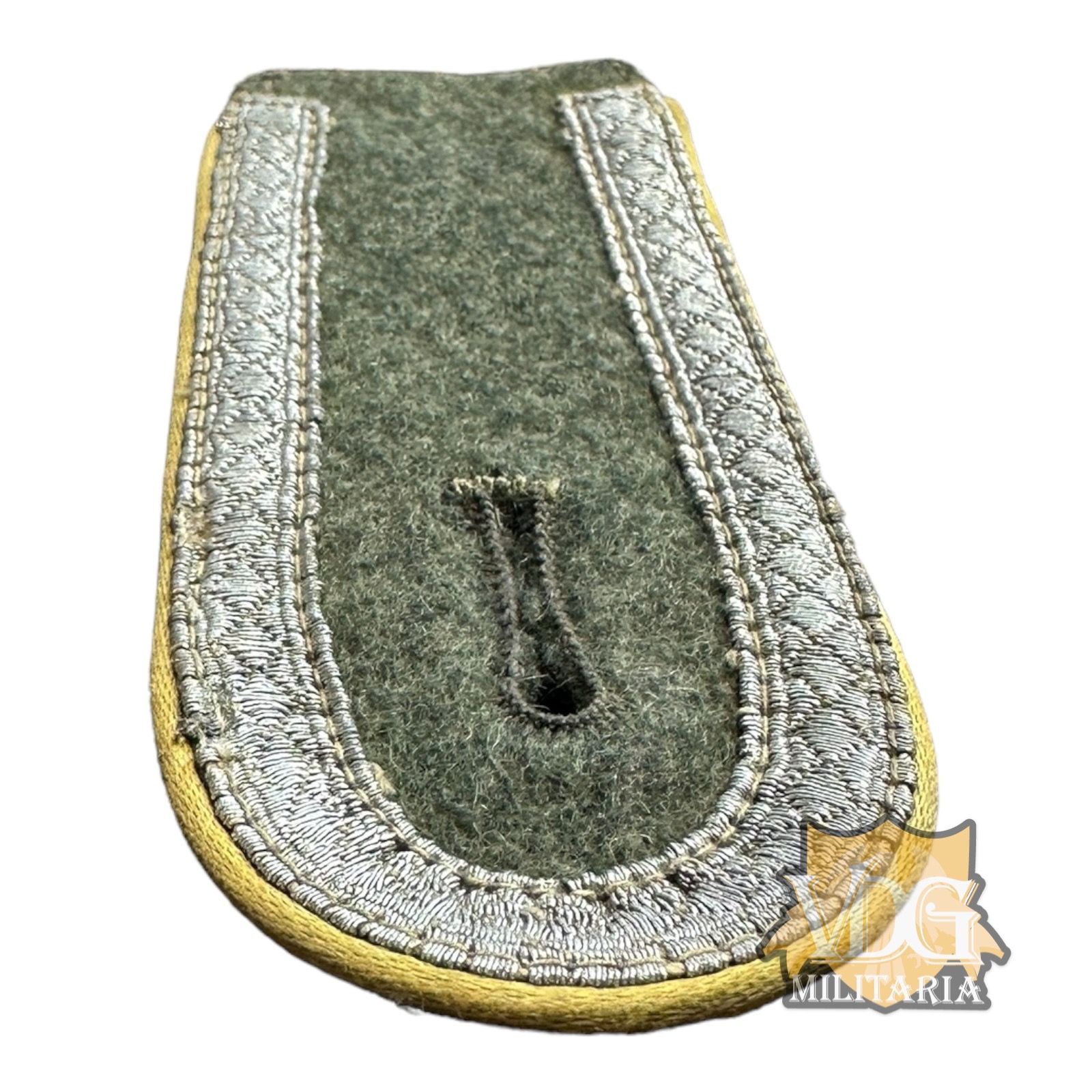 WW2 German Heer Signals Funker Unteroffizier Shoulder Board Cut Off-Vet ...
