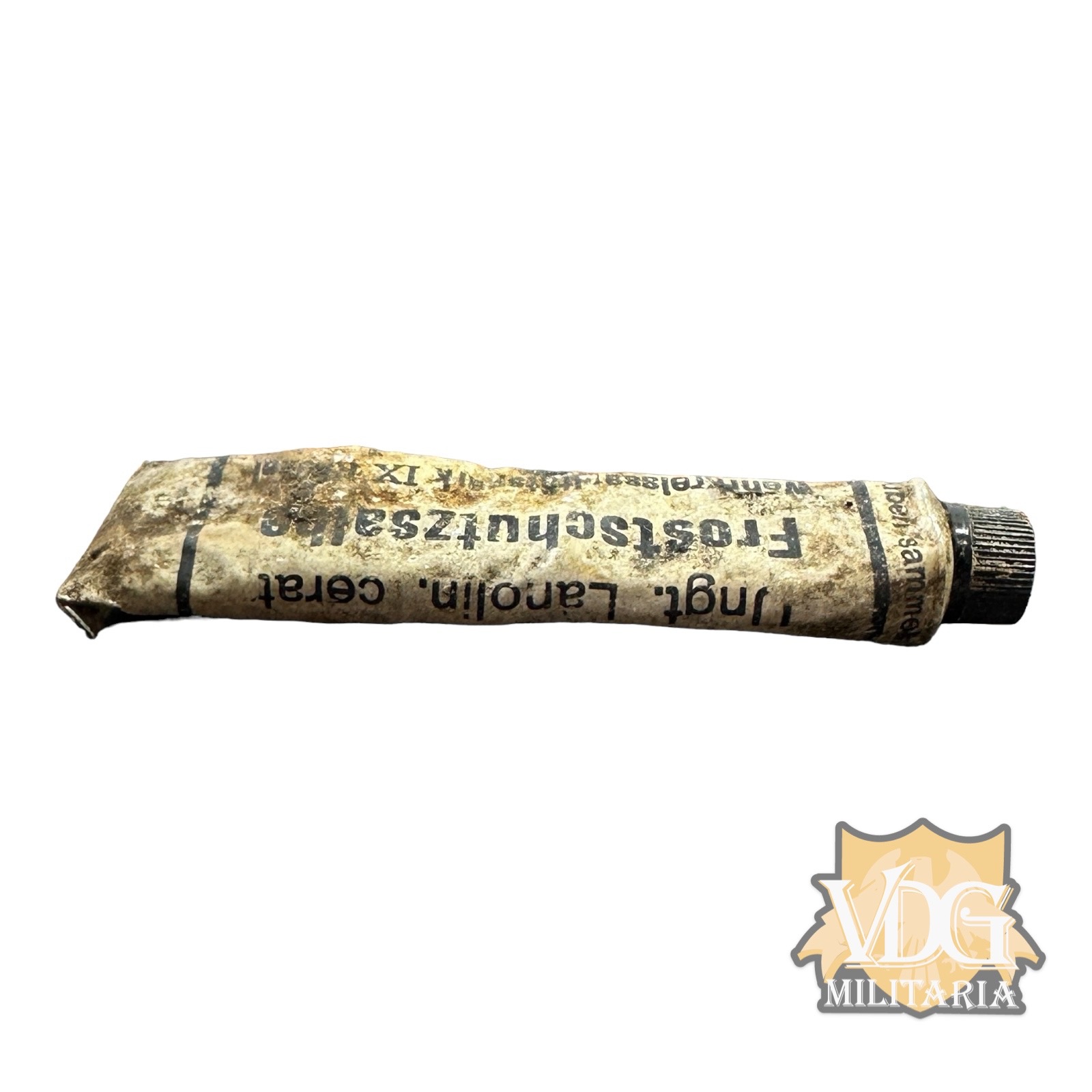 WW2 German Wehrmacht Frostschutzsalis Frost Bite Ointment Tube-Eastern ...