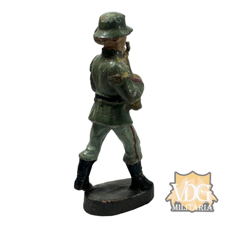 WW2/1930's Era German Composition Toy Heer Soldier Marching with Tuba ...