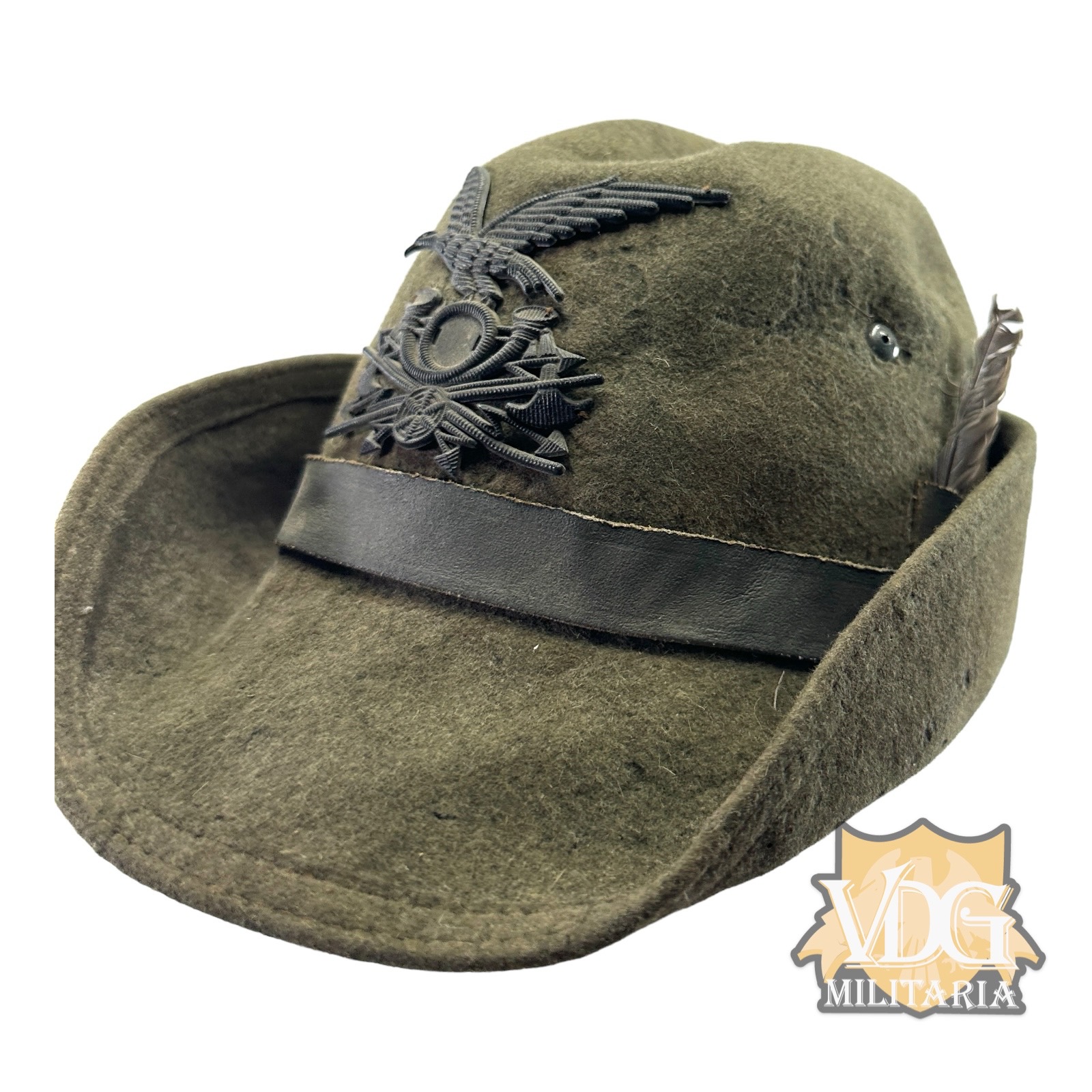 WW2 Italian AlpinI (Mountain Troops) Regiment Cappello Hat | VDG Militaria