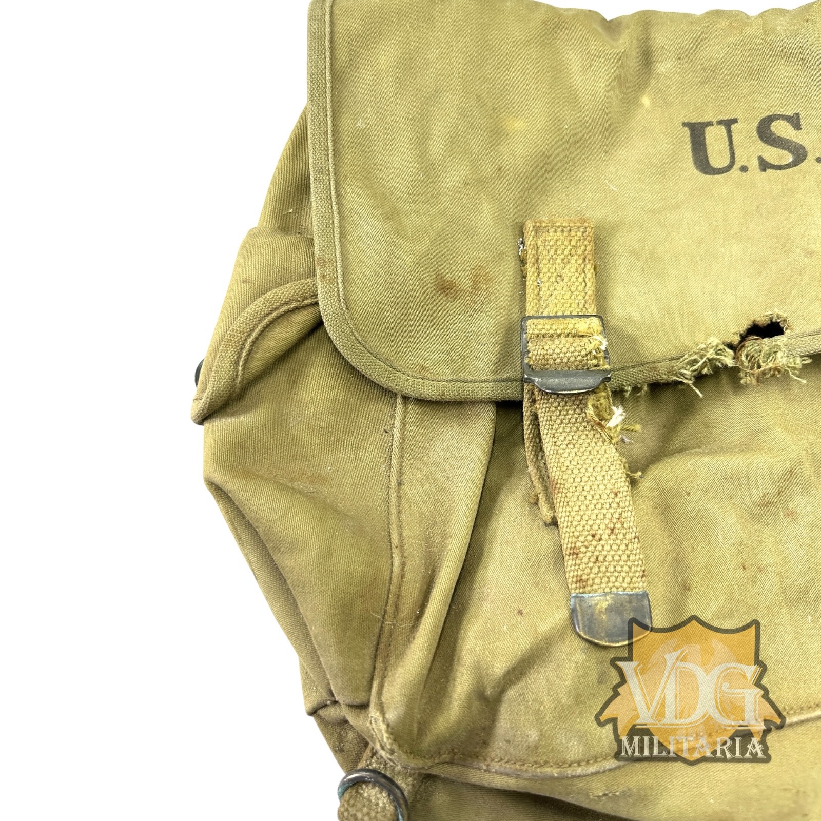 WW2 US Army M1936 Musette Bag with Strap-Made by Powers and Company ...