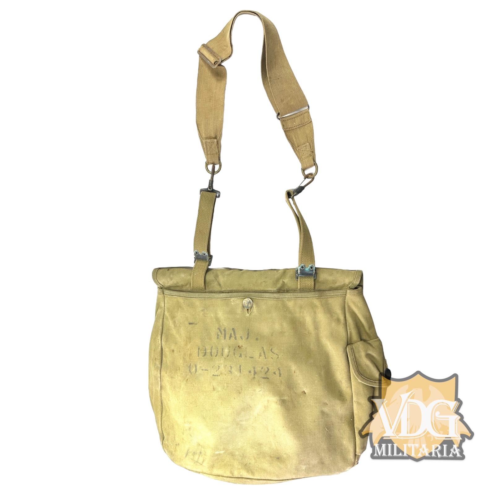 WW2 US Army M1936 Musette Bag with Strap-Made by Powers and Company ...
