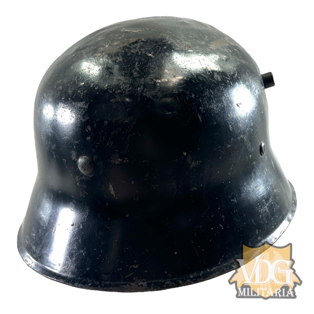 WW2 German Early Allgemeine SS "Himmler Style" Helmet, Unit Marked ...