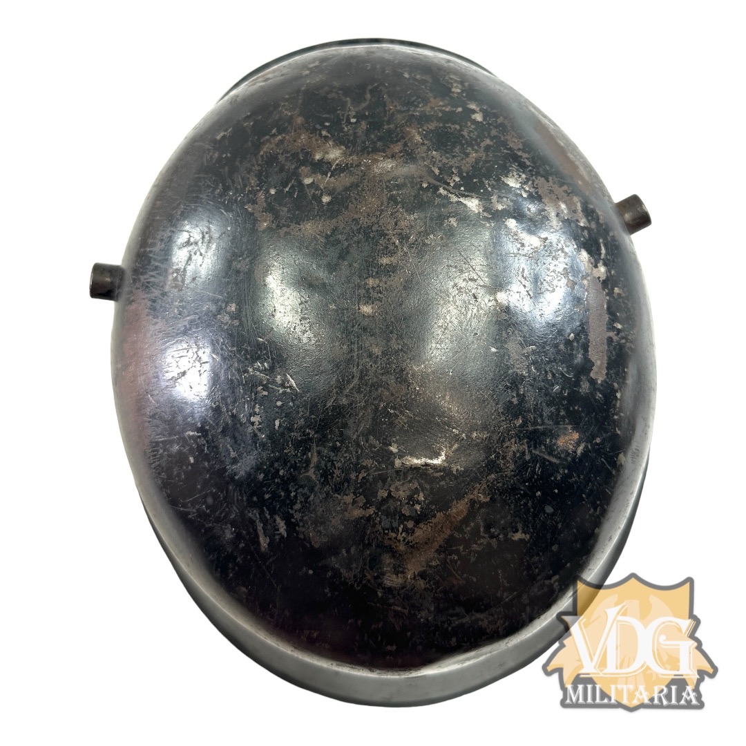 WW2 German Early Allgemeine SS "Himmler Style" Helmet, Unit Marked ...