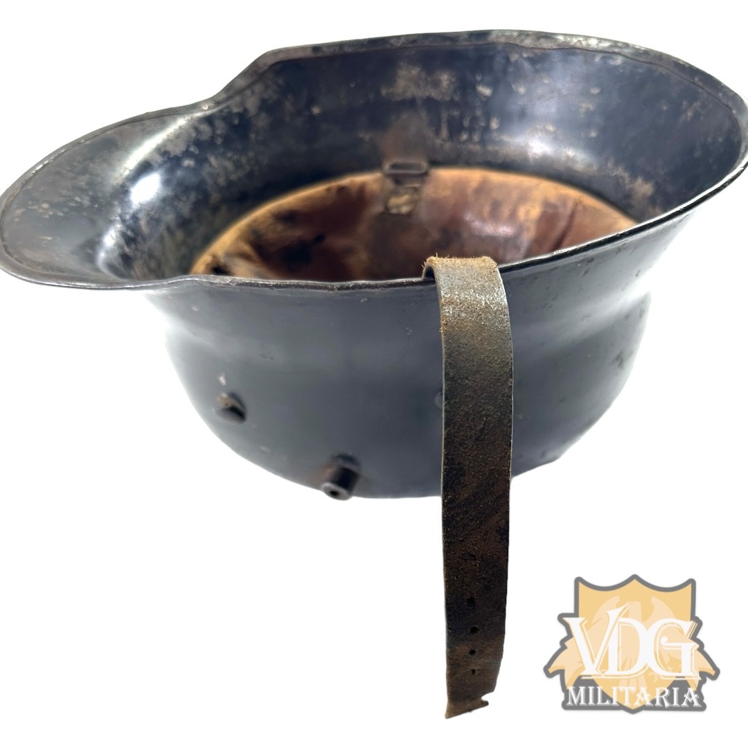 WW2 German Early Allgemeine SS "Himmler Style" Helmet, Unit Marked ...