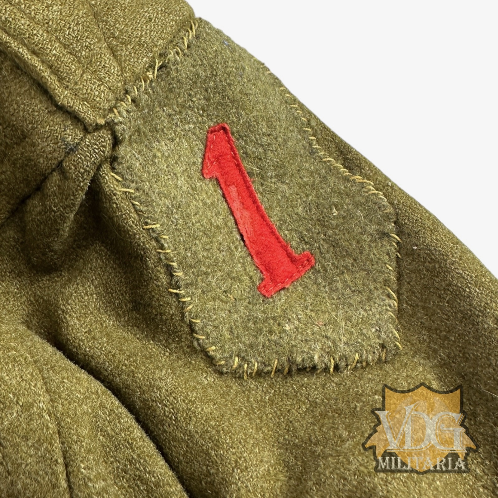 WW1 US Army 1st infantry Division "Big Red One" 5th Artillery HQ ...