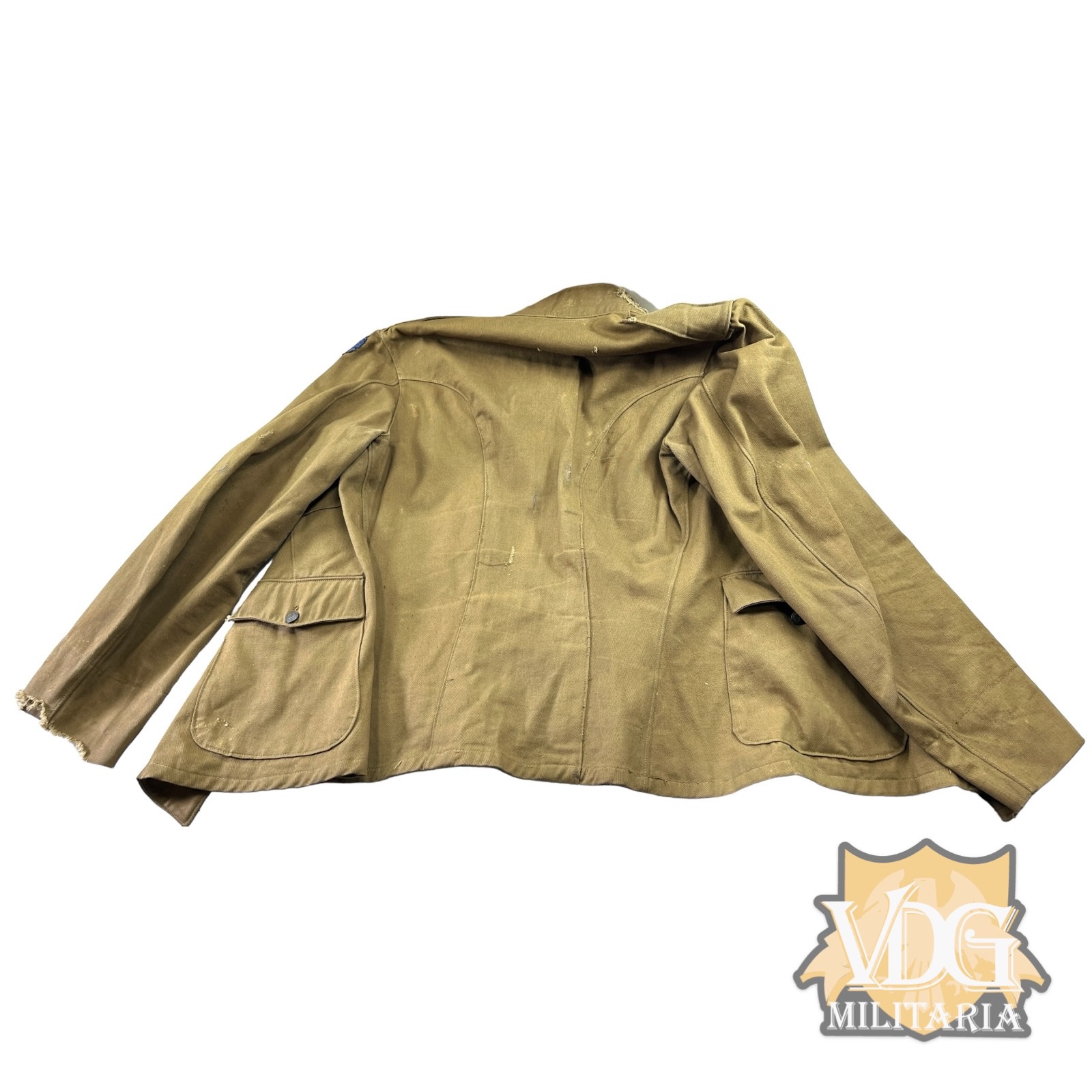 WW1 US Army 19th Division Summer Weight Jacket made by Turks Burlington ...