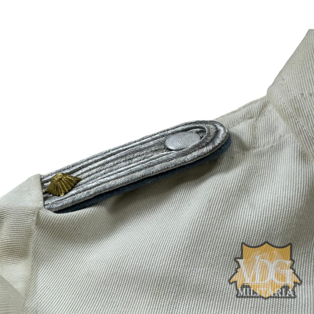 WW2 German Heer Transportation Oberleutnant Summer White M37 Jacket w ...