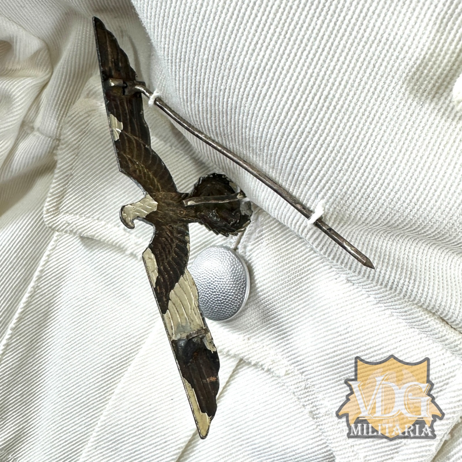 WW2 German Heer Transportation Oberleutnant Summer White M37 Jacket w ...