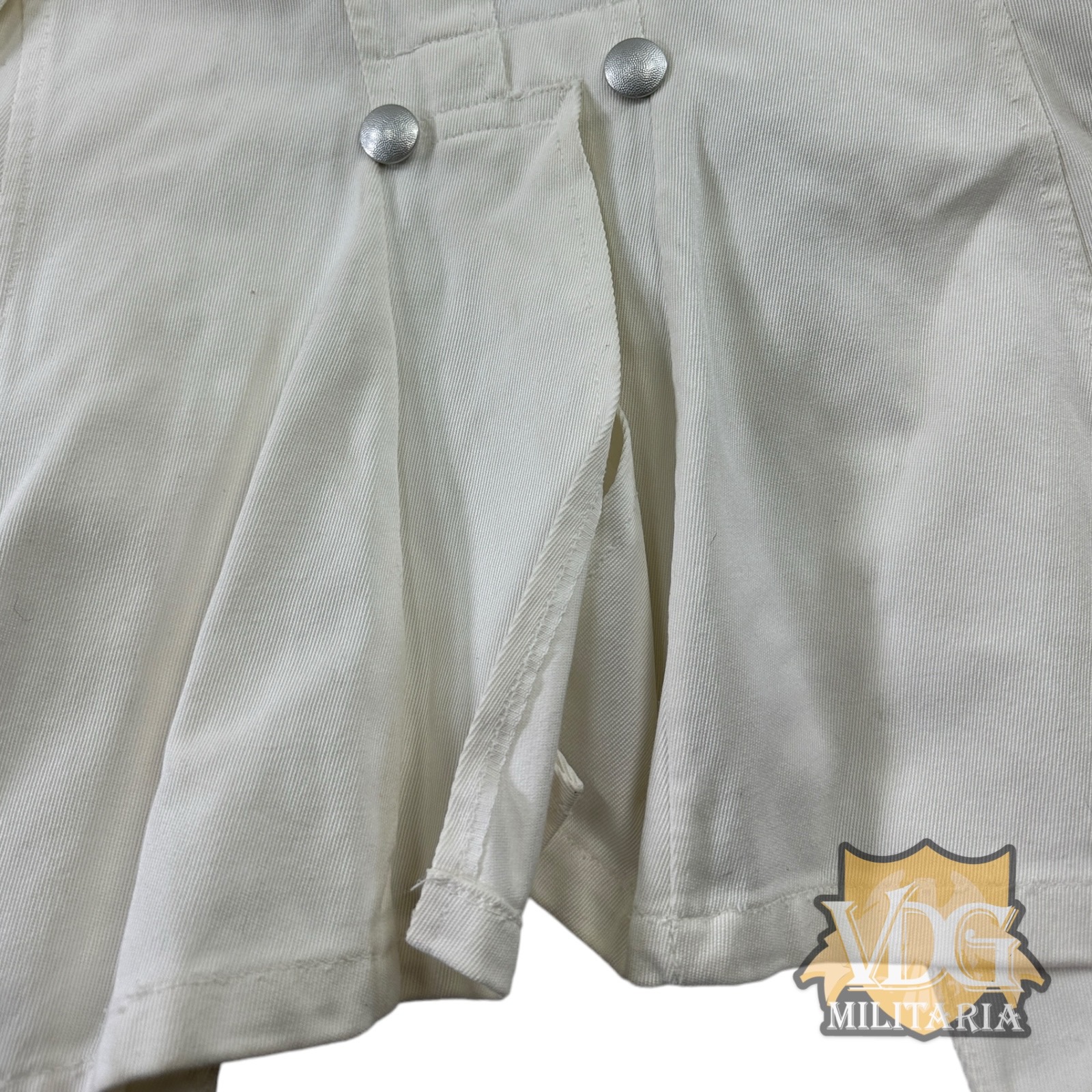 WW2 German Heer Transportation Oberleutnant Summer White M37 Jacket w ...