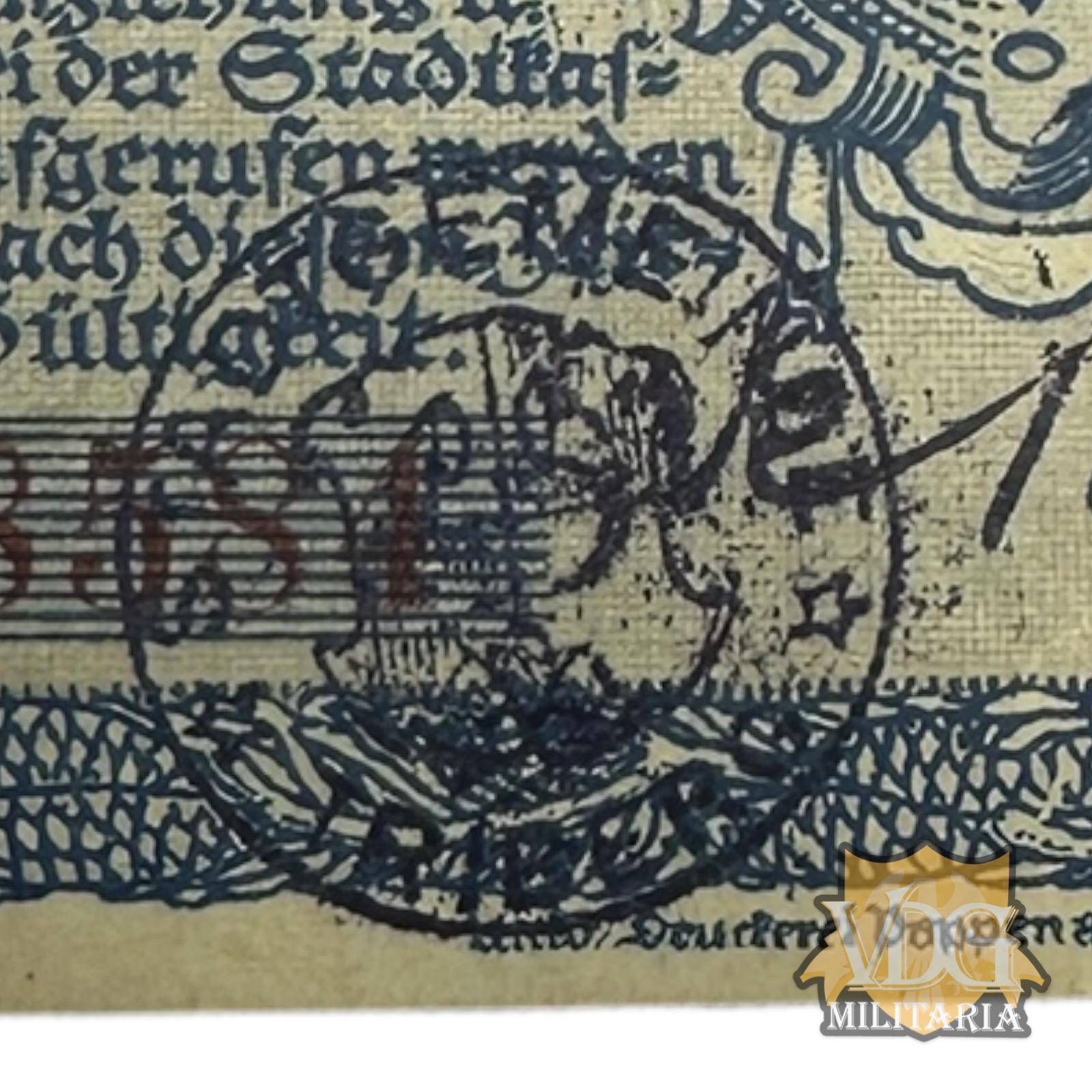 WW1 German Baden 1918 "Kriegsgeld"City of Triberg 5 Funf Mark ...