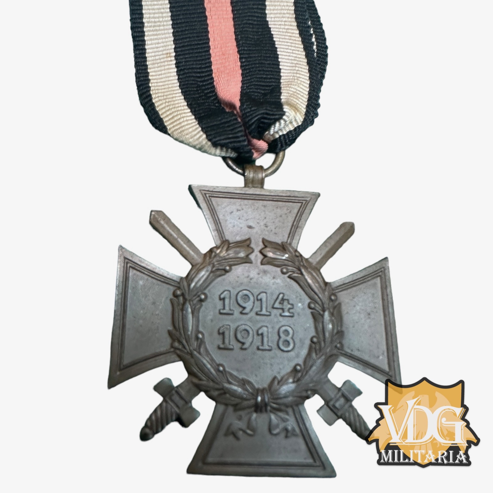 WW1 German Hindenburg Cross with Swords for Combatants MM 32 R.V ...