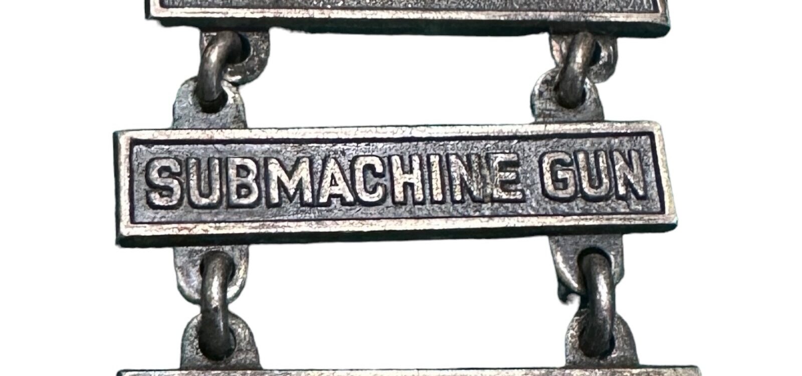 WW2 US Army Sharpshooter Badge-Grenade, Submachine Gun & TD 37 MM ...