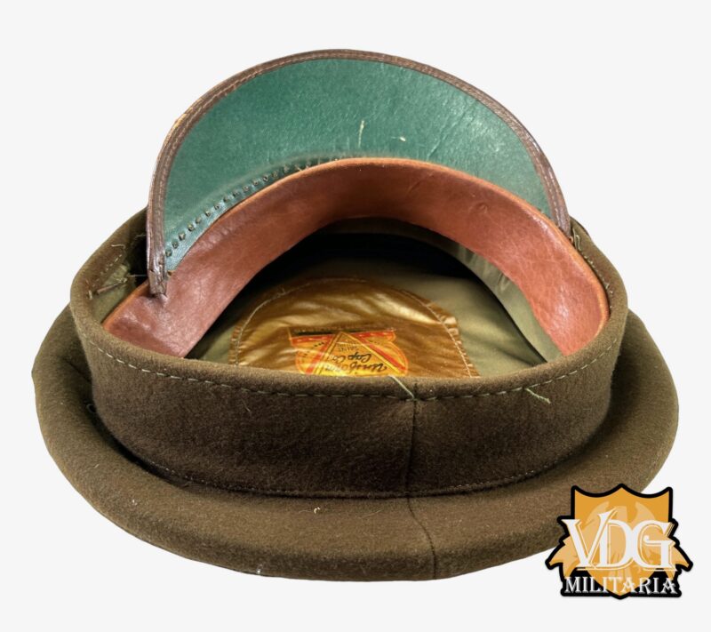 WW2 US Army Enlisted Visor Cap-ACME Uniform Cap Co., St. Louis, MO ...
