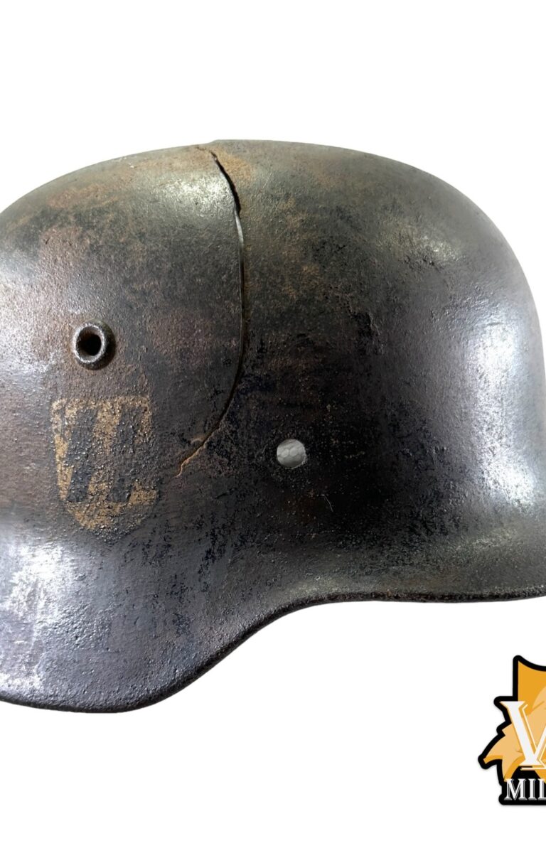 WW2 German Luftwaffe Fallschirmjäger M38 SD ET71 Helmet, Batch 1235 ...