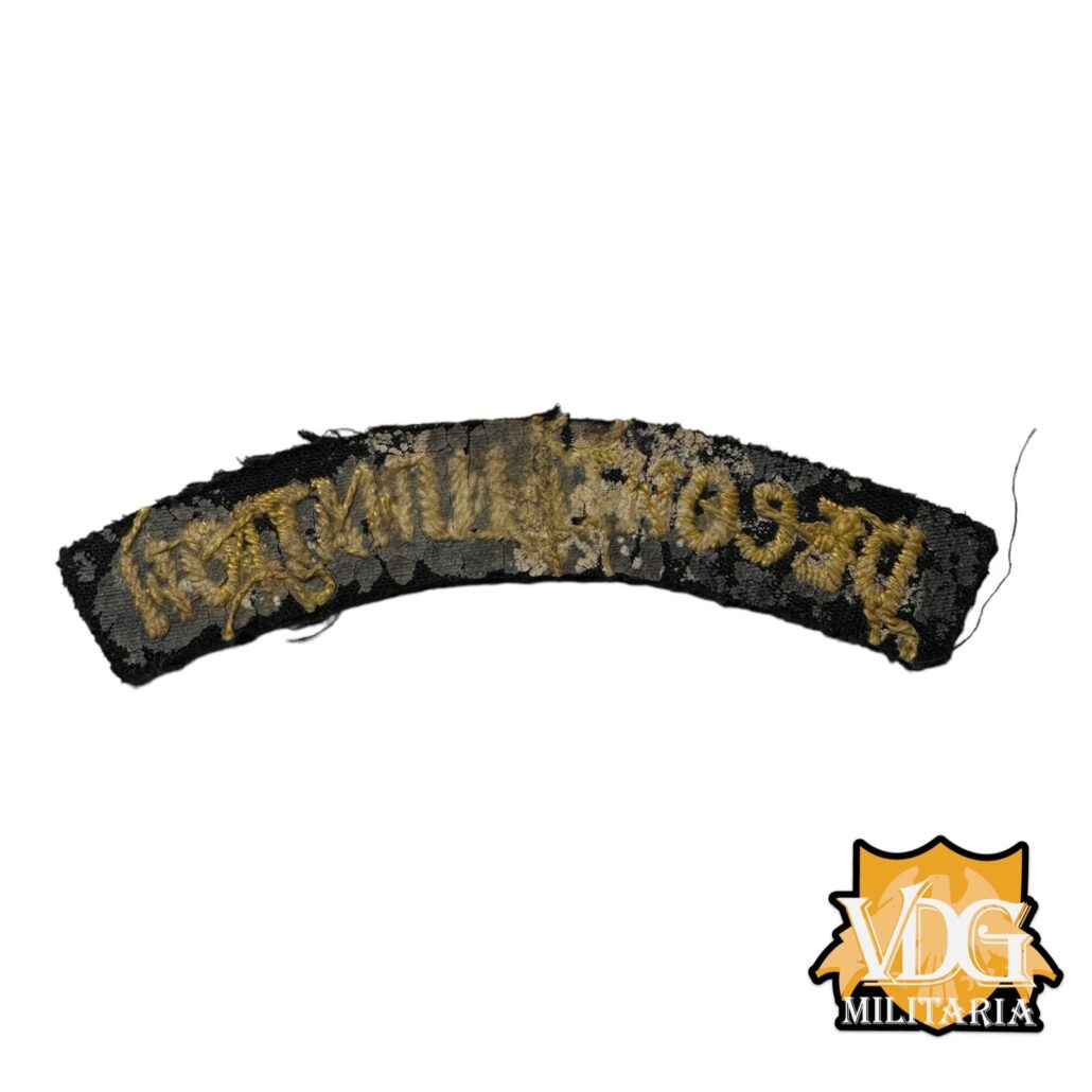 WW2 British Civil Defense Decontamination Shoulder Title | VDG Militaria