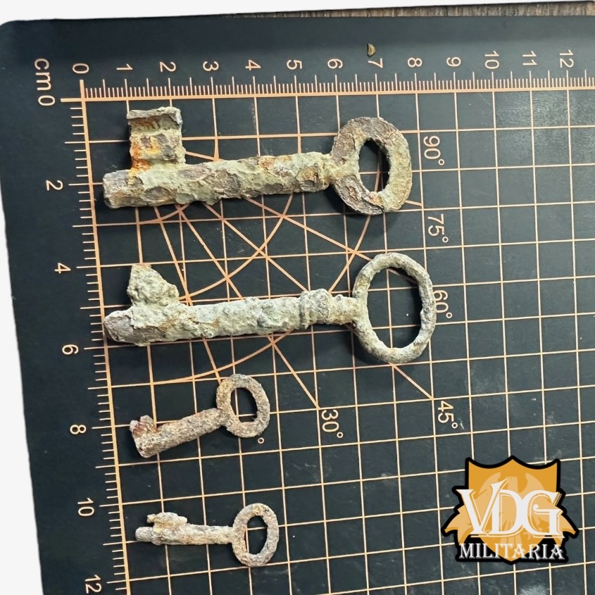 WW2 Relic Group of 4 Keys recovered from Eastern Front Battlefields ...