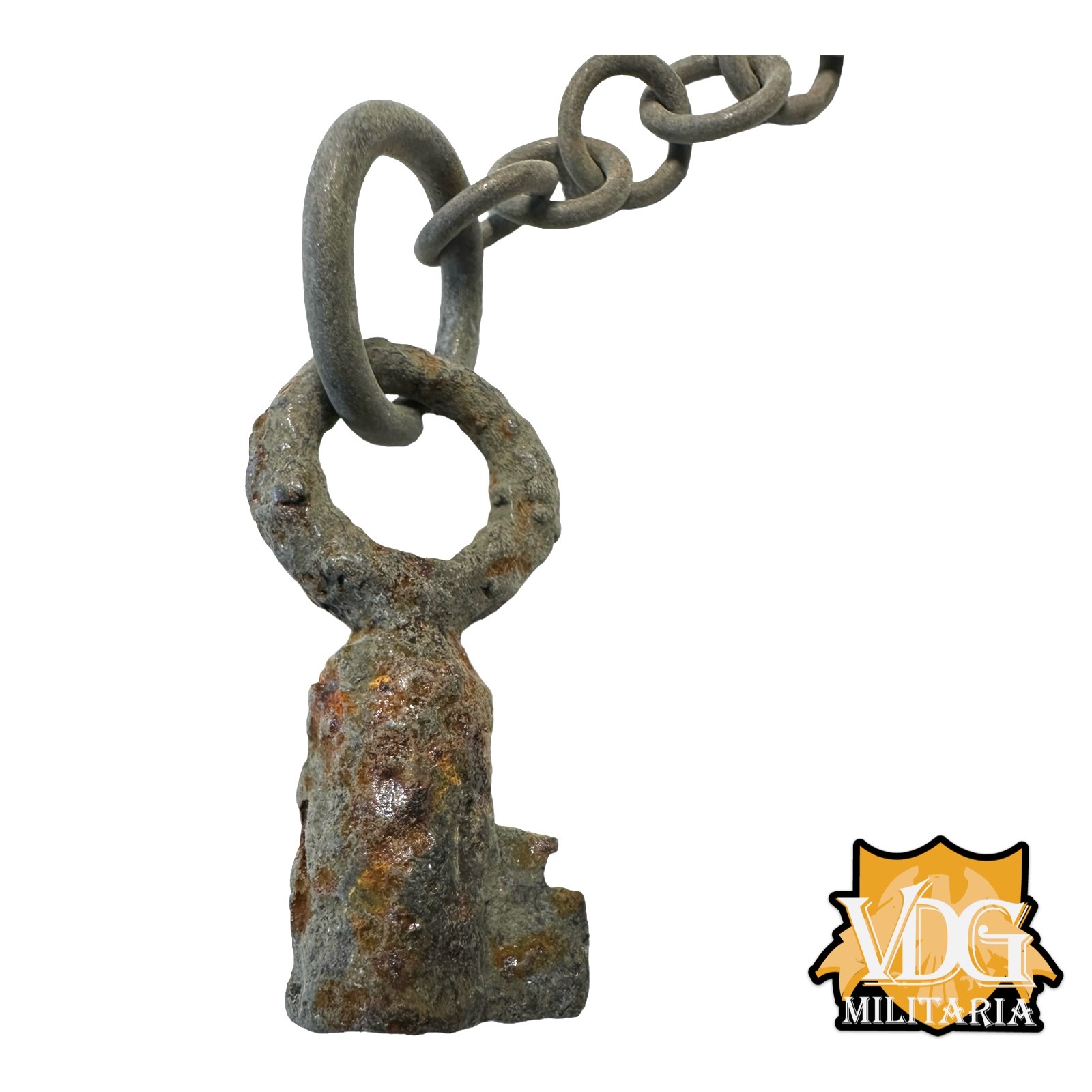 WW2 German Wehrmacht Key with Chain Lanyard | VDG Militaria