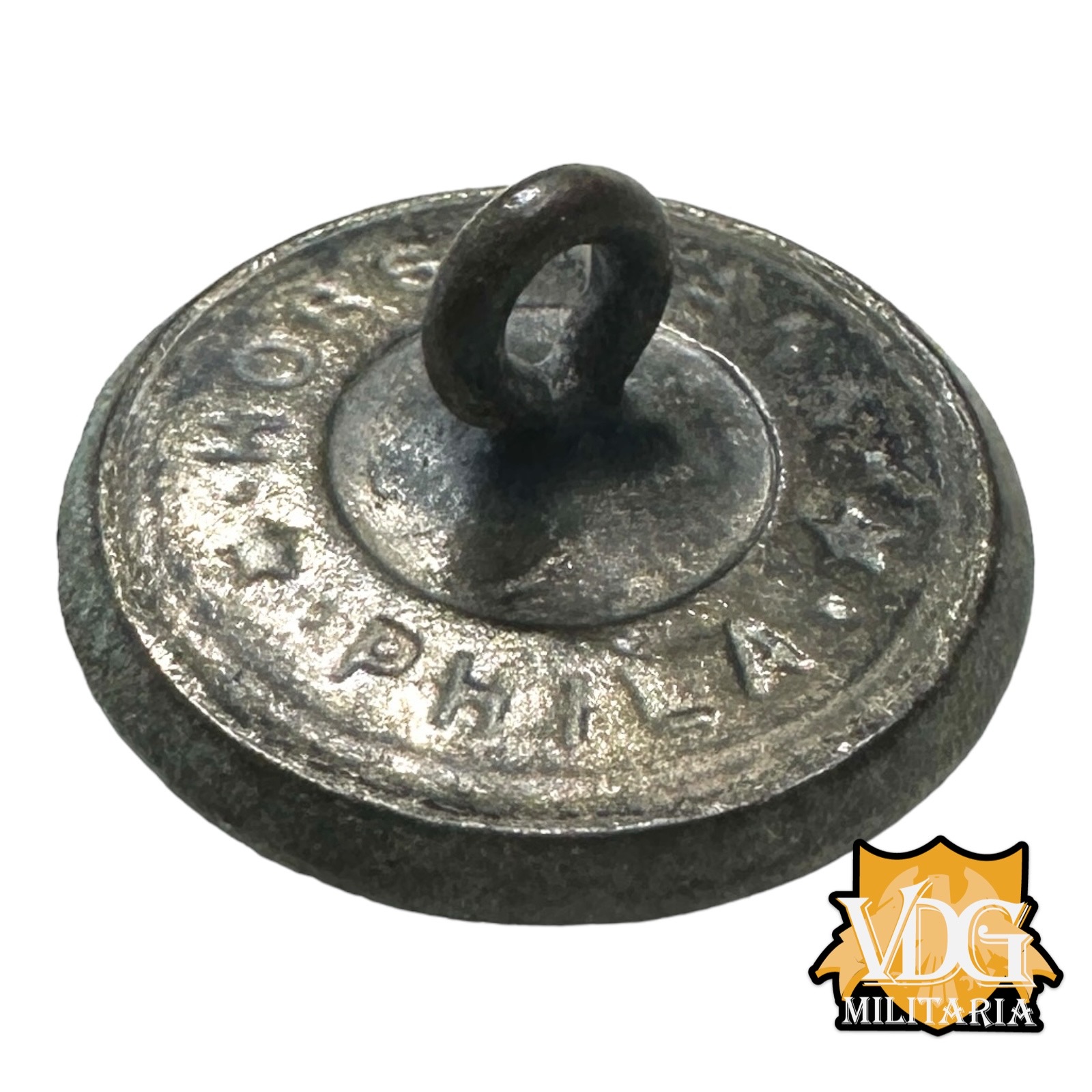 WW1 US Army Button Semi Relic-Horstmann Philadelphia | VDG Militaria