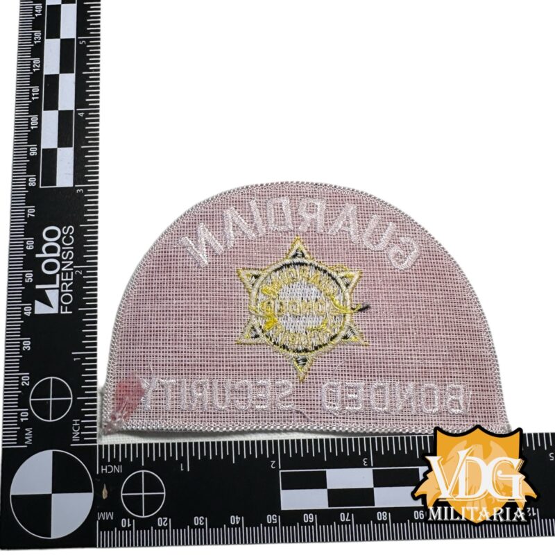 Vintage Guardian Bonded Security Patch | VDG Militaria