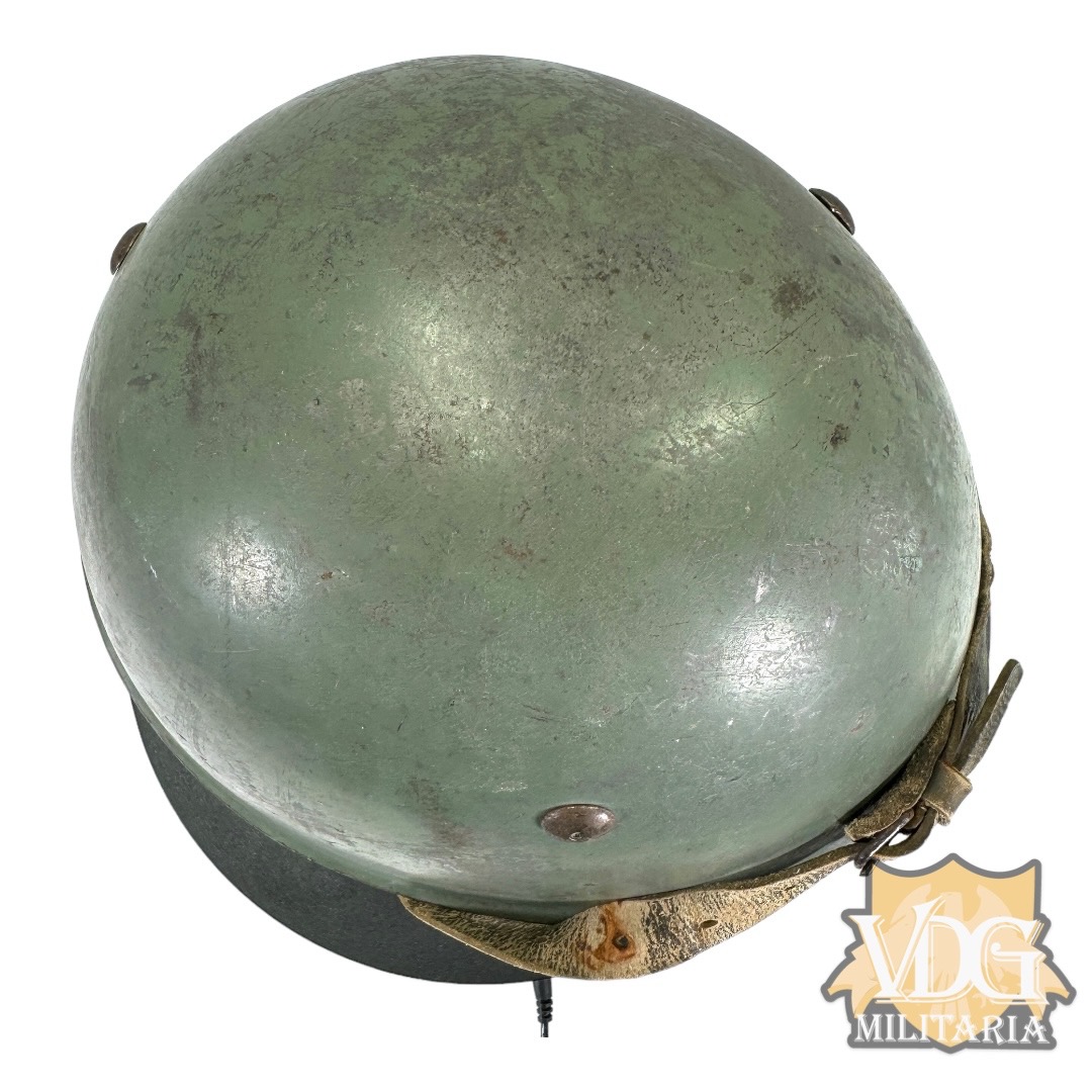 WW2 Italian M333 Helmet complete with liner and chinstrap Shell Marked ...
