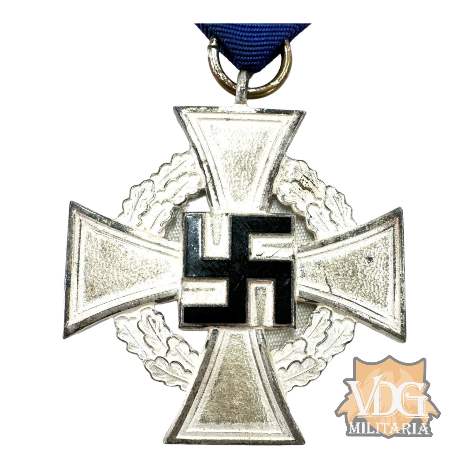 WW2 German Silver 25-Year Faithful Service Cross Medal | VDG Militaria