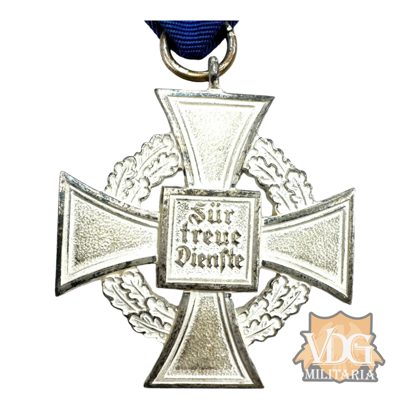 WW2 German Silver 25-Year Faithful Service Cross Medal | VDG Militaria