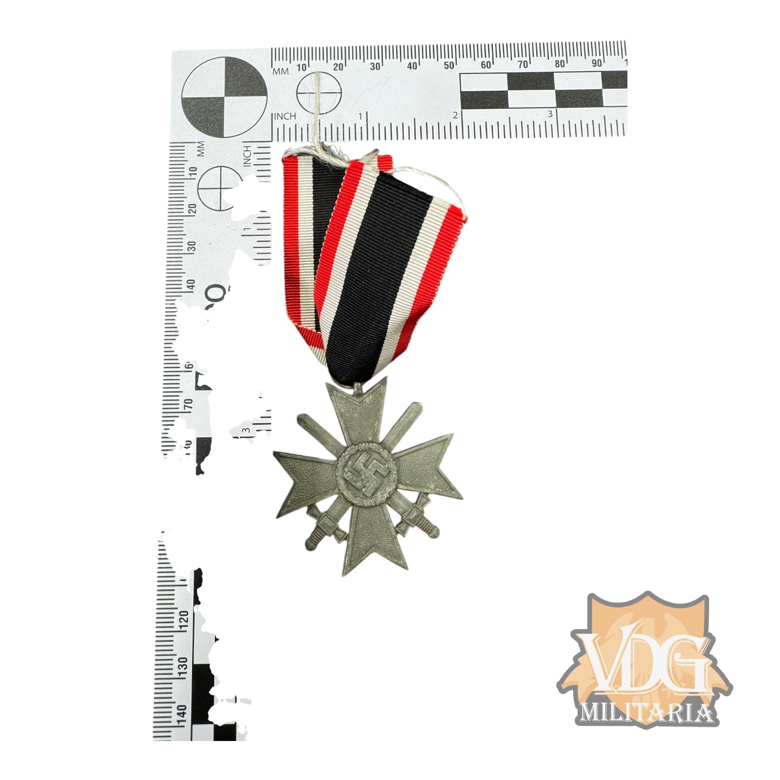 WW2 German War Merit Cross Second Class with Swords Medal ...