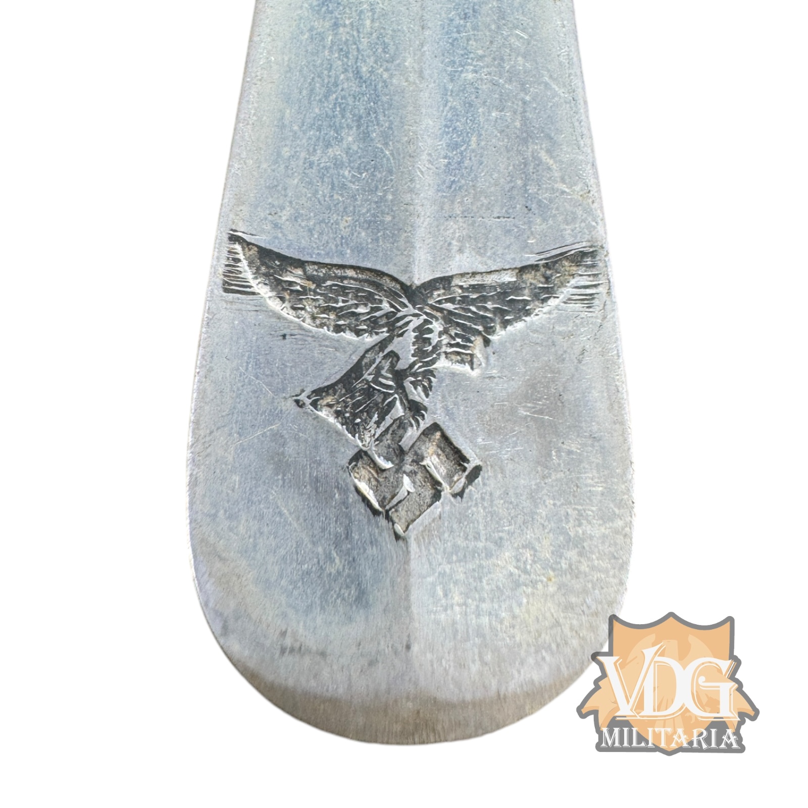 WW2 German Luftwaffe 6 Inch Aluminum Spoon H.M.Z. 42 F.L.U.V. | VDG ...