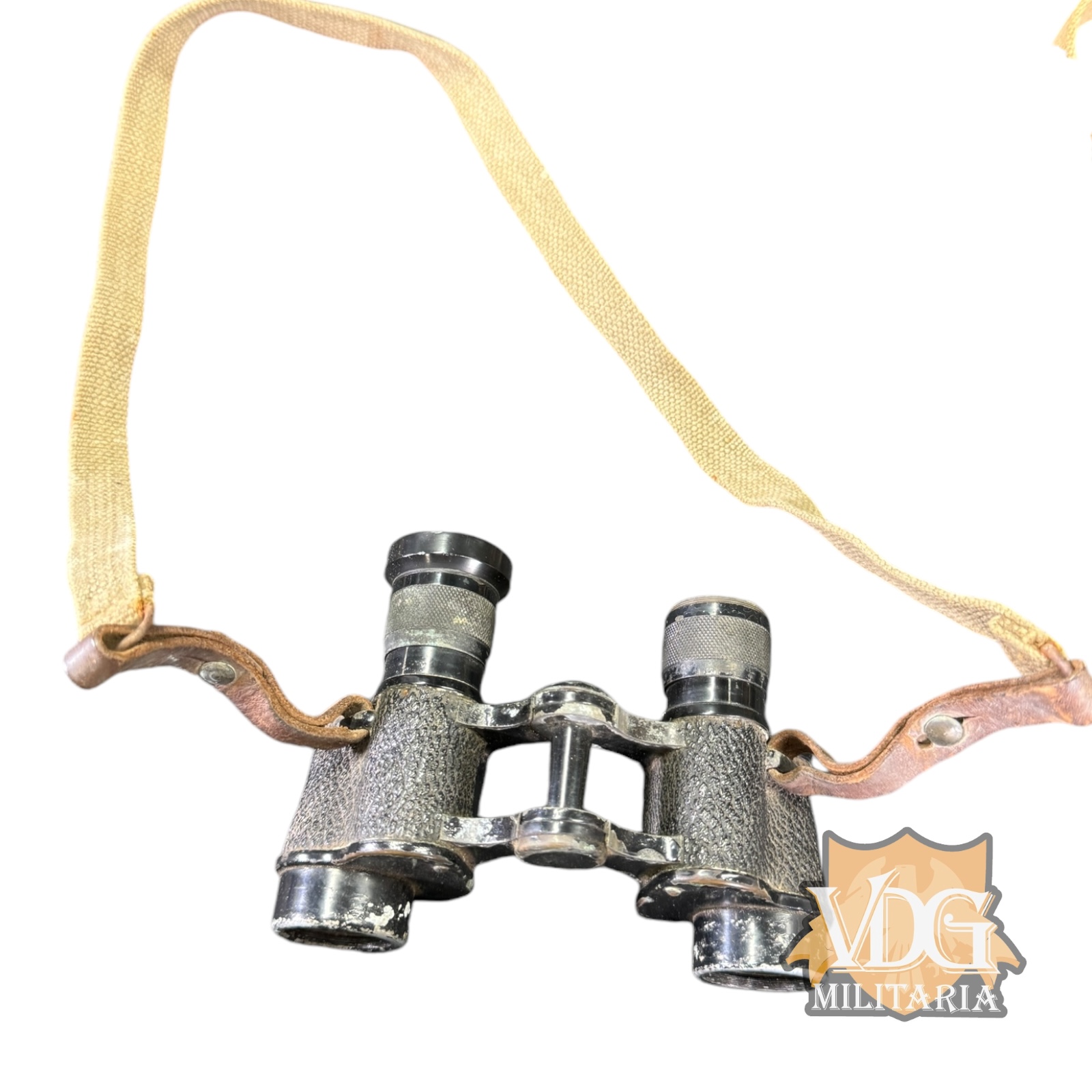 WW2 Imperial Japanese Military Binoculars with Canvas Case - 7x9 Optics ...