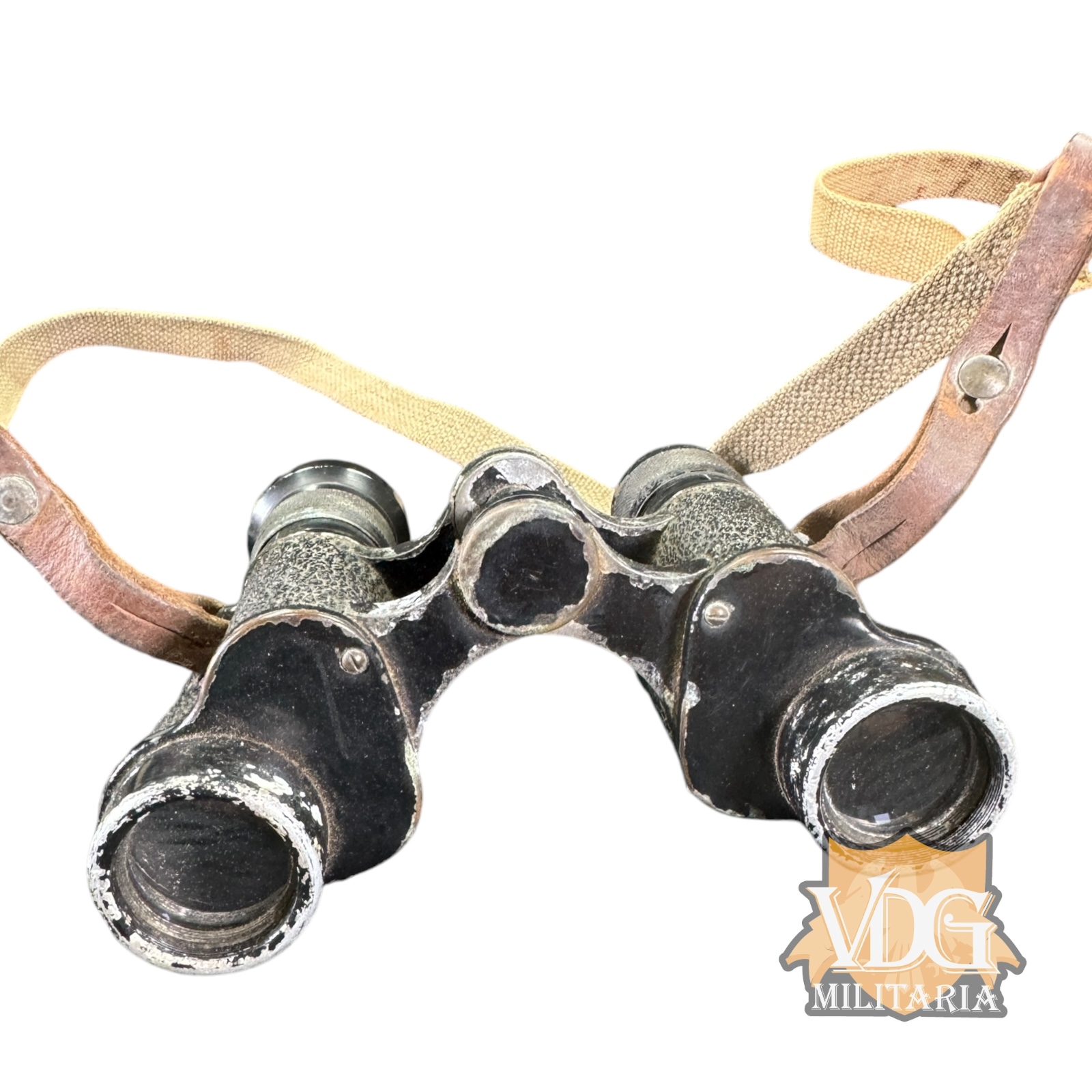 WW2 Imperial Japanese Military Binoculars with Canvas Case - 7x9 Optics ...