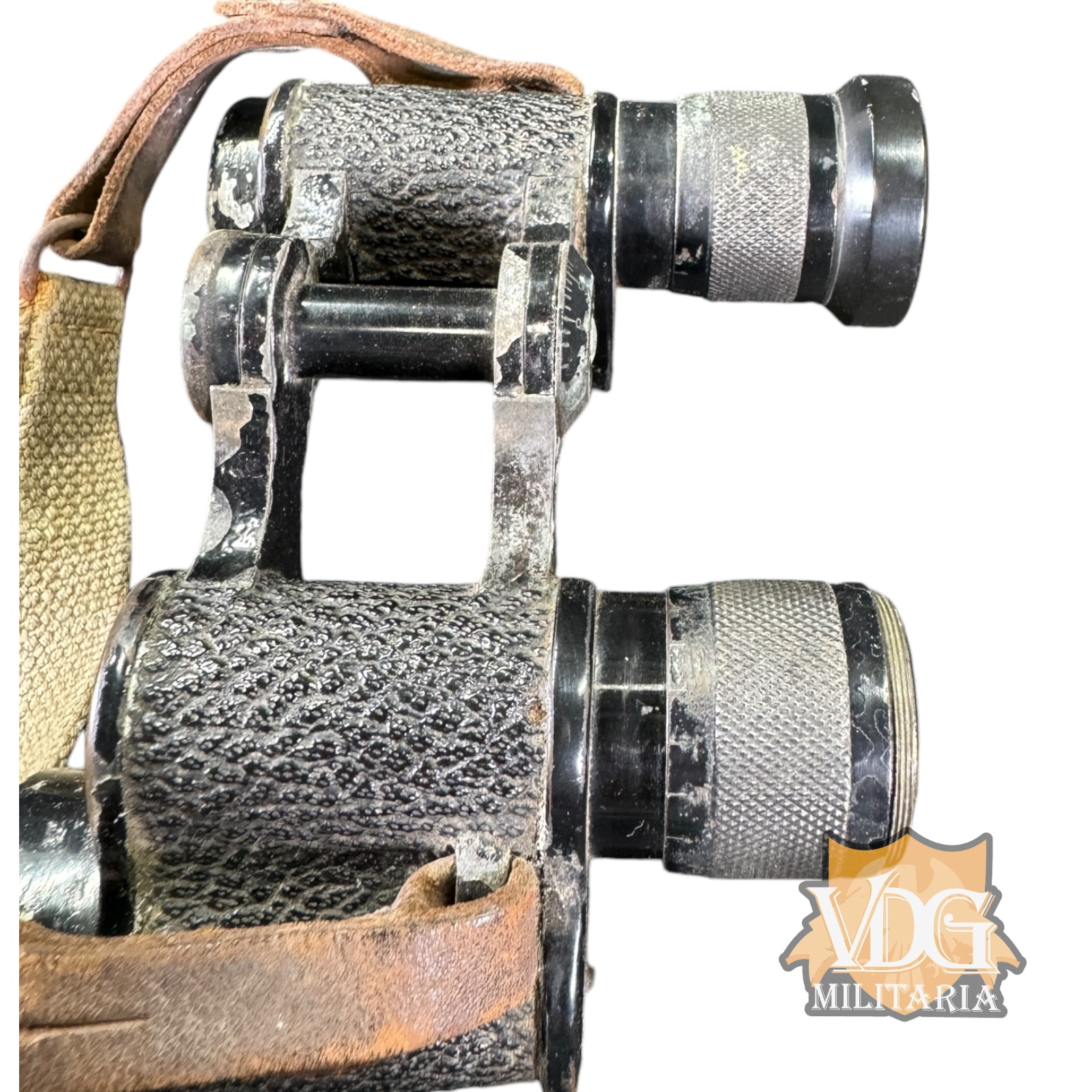 WW2 Imperial Japanese Military Binoculars with Canvas Case - 7x9 Optics ...