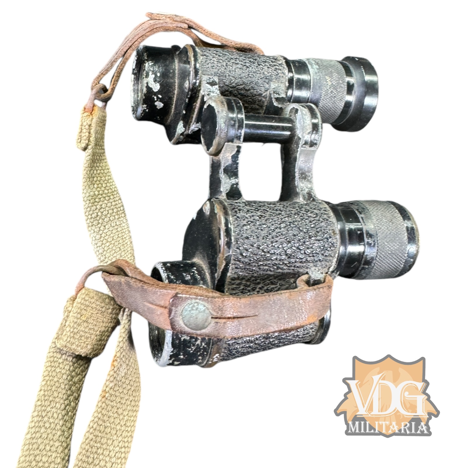 WW2 Imperial Japanese Military Binoculars with Canvas Case - 7x9 Optics ...