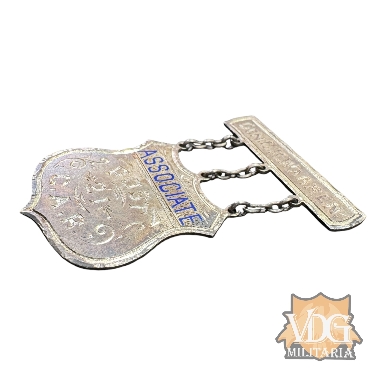 US Civil War Union Veteran Grand Army of the Republic (GAR) Associate ...
