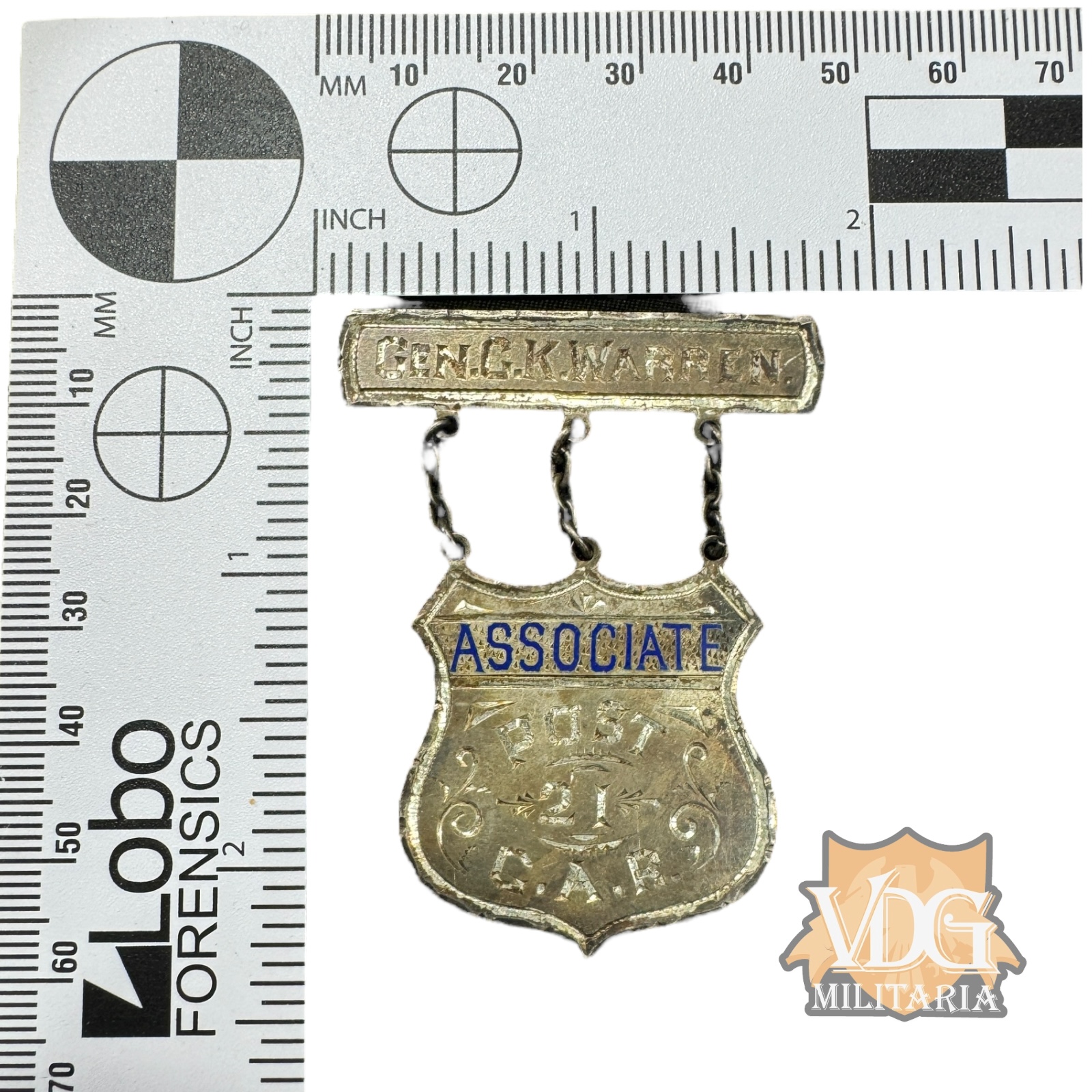 US Civil War Union Veteran Grand Army of the Republic (GAR) Associate ...