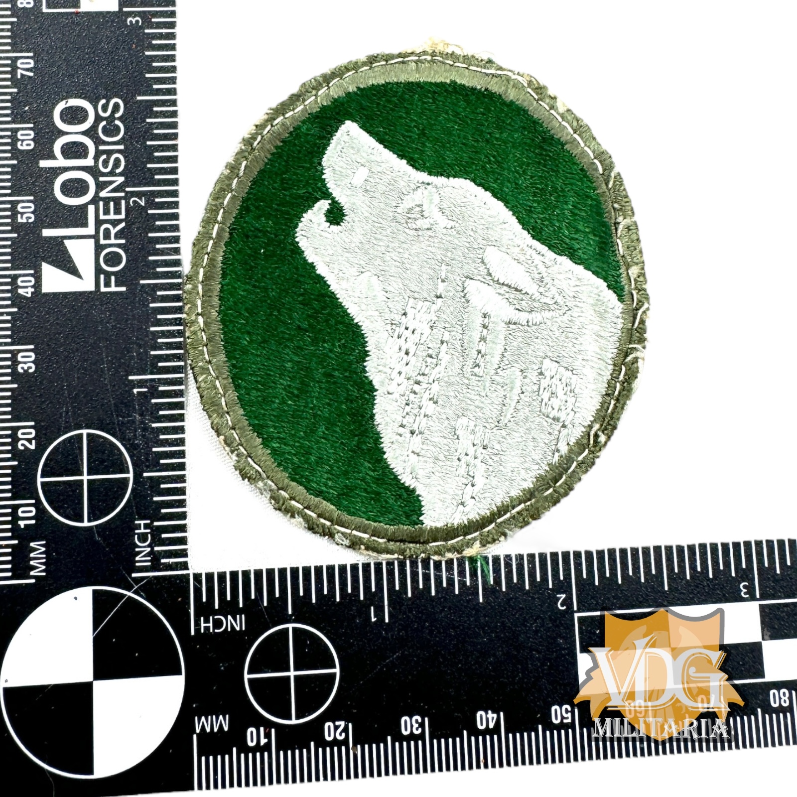 WW2 Era US Army 104th Infantry Division "Timberwolf" Patch - Cut Edge ...