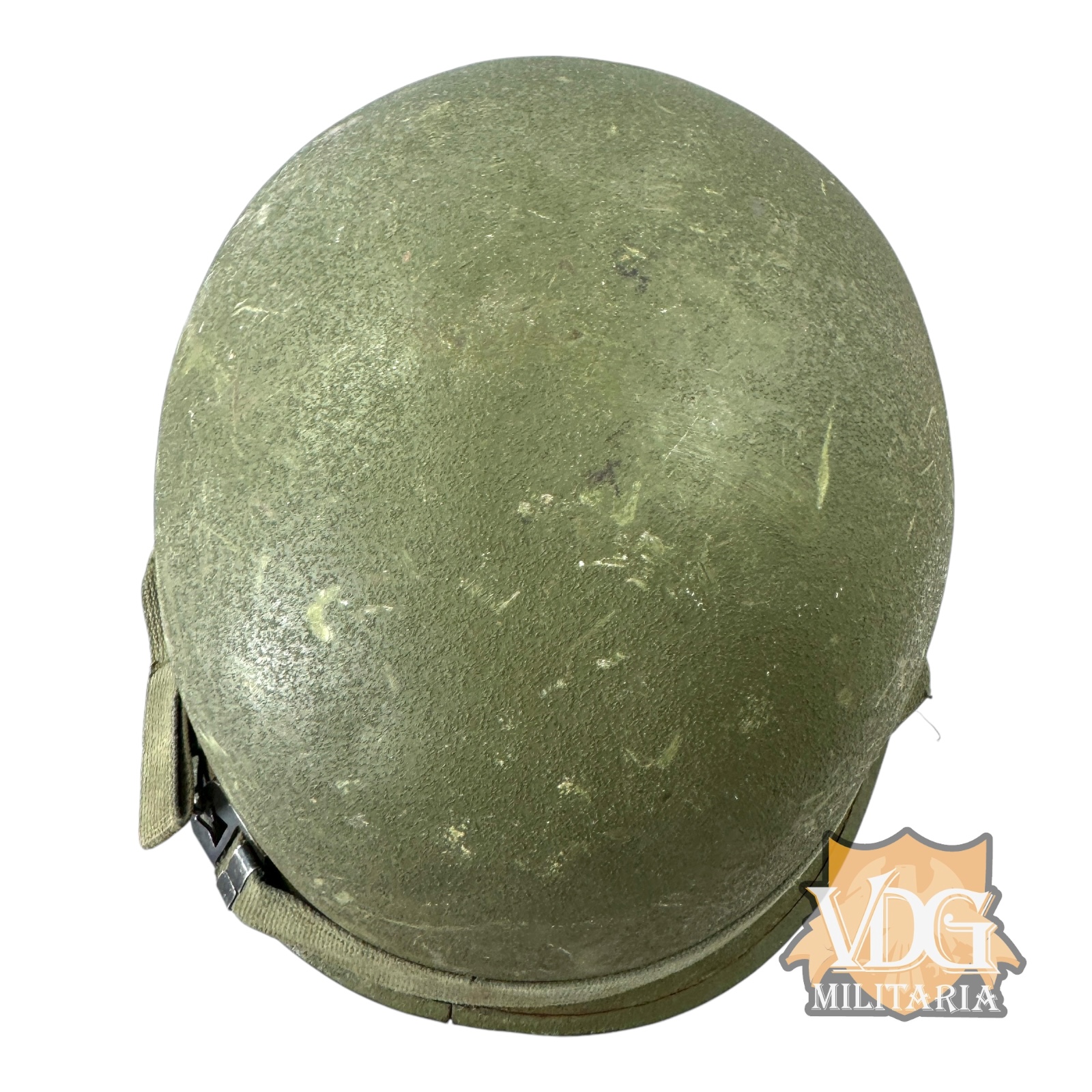 WW2 US McCord Rear Seam Swivel Bale M1 Helmet Shell, Heat Stamp 502A ...